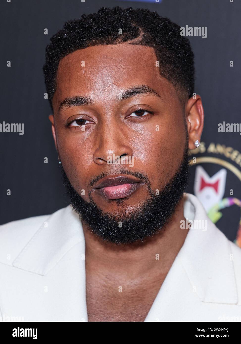 BEVERLY HILLS, LOS ANGELES, CALIFORNIA, USA - MARCH 30: Jacob Latimore ...