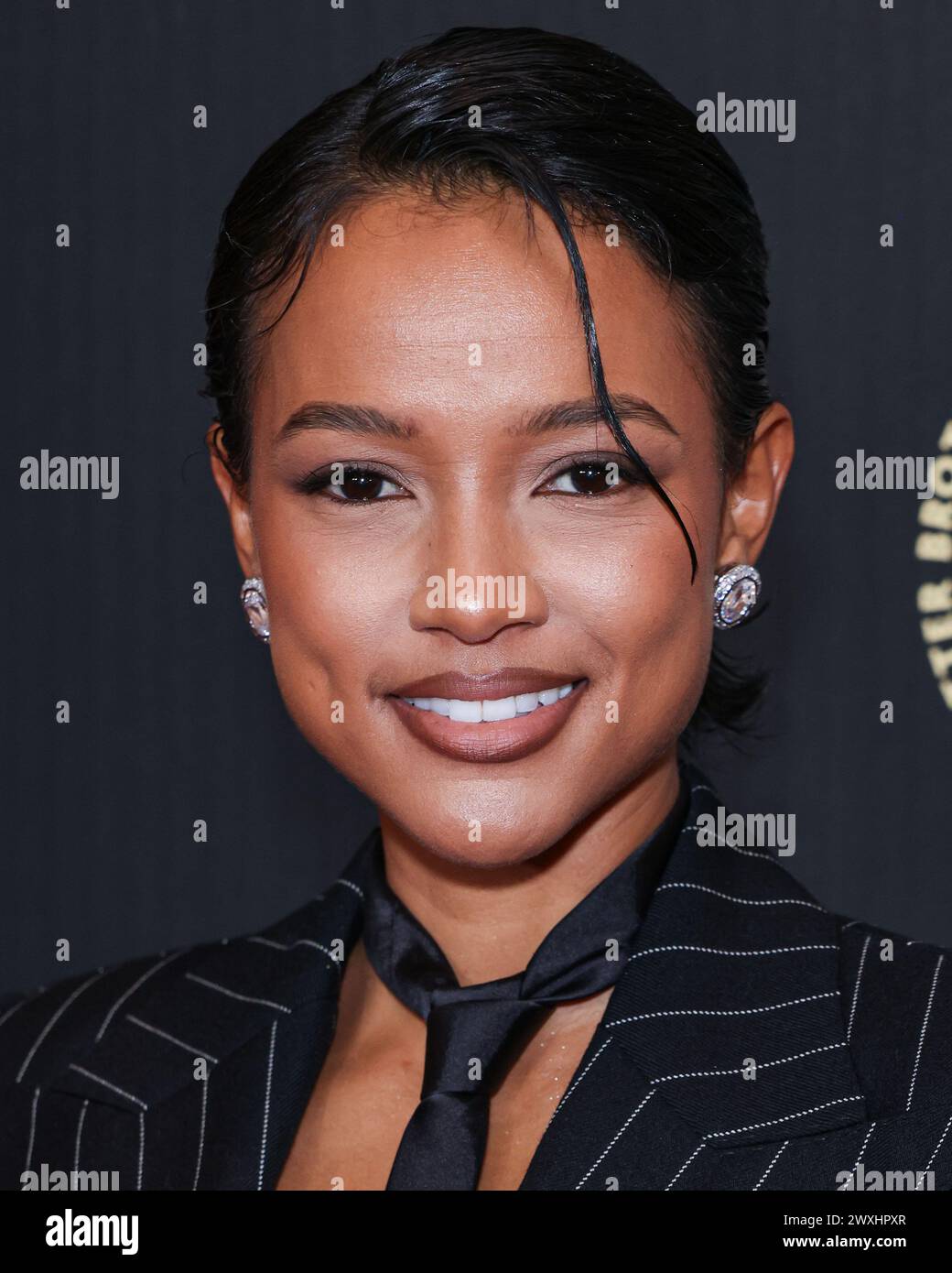 BEVERLY HILLS, LOS ANGELES, CALIFORNIA, USA - MARCH 30: Karrueche Tran ...