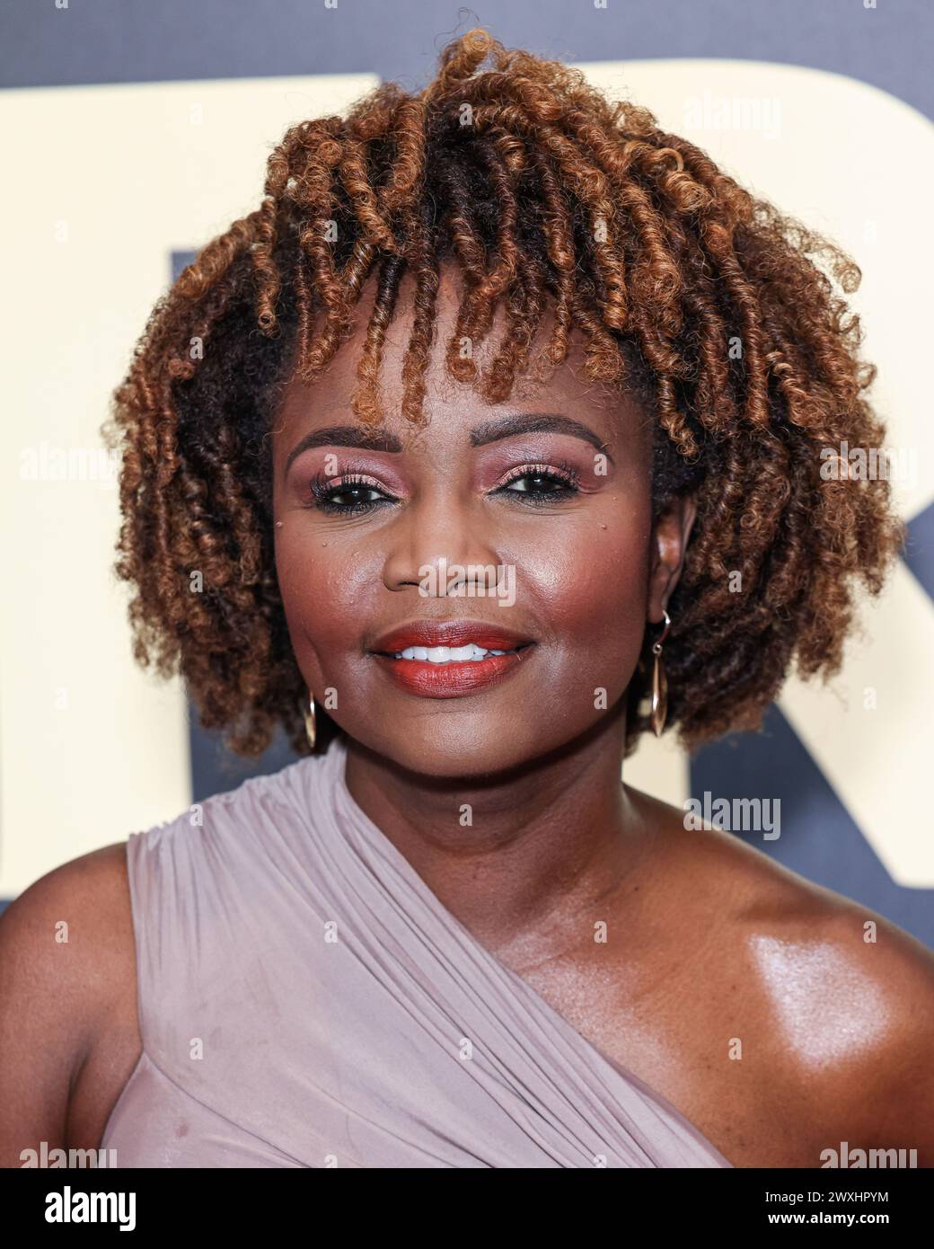 BEVERLY HILLS, LOS ANGELES, CALIFORNIA, USA - MARCH 30: Karine Jean ...