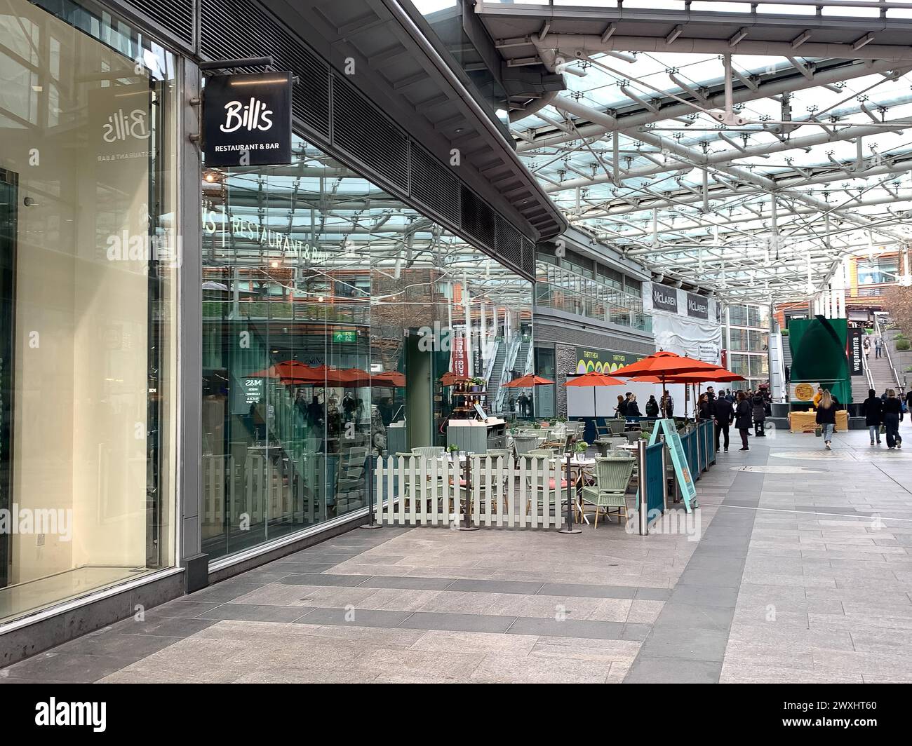 Victoria, London, UK. 26th March, 2024. Bill's Restaurant in Victoria ...