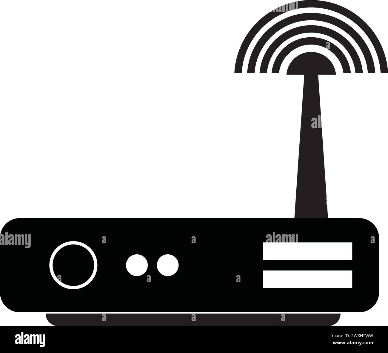 Wi-fi router vector isolated illustration icon design Stock Vector ...