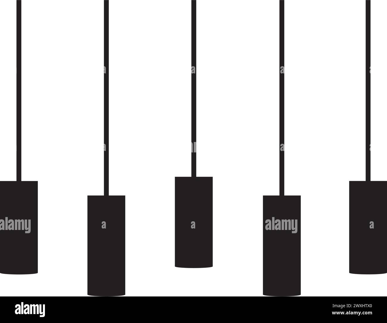 Ceiling Lamp Icon, Home Ceiling Hanging Lighting Lamp Vector Art ...