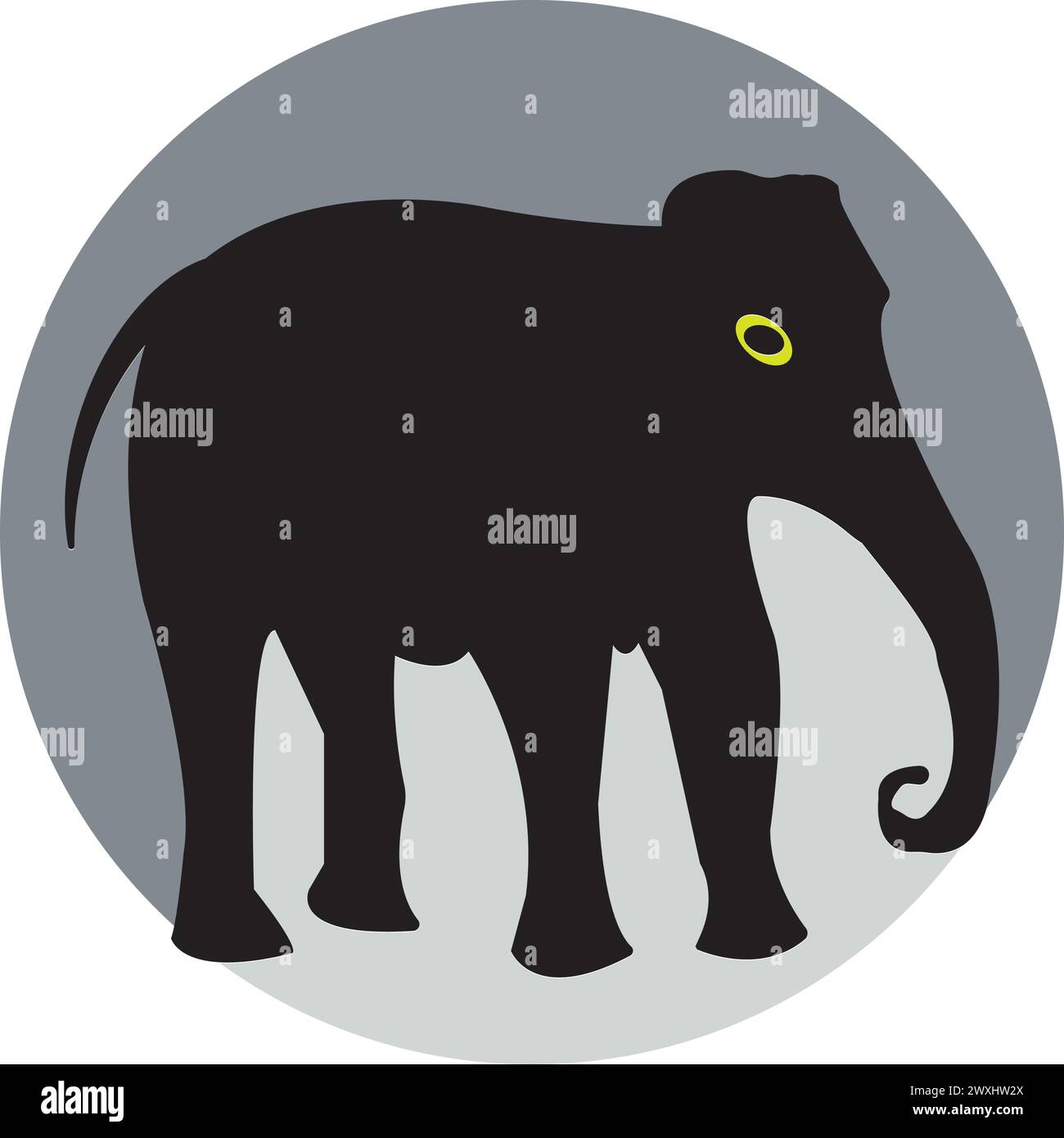 elephant icon vector illustration simple design Stock Vector Image ...