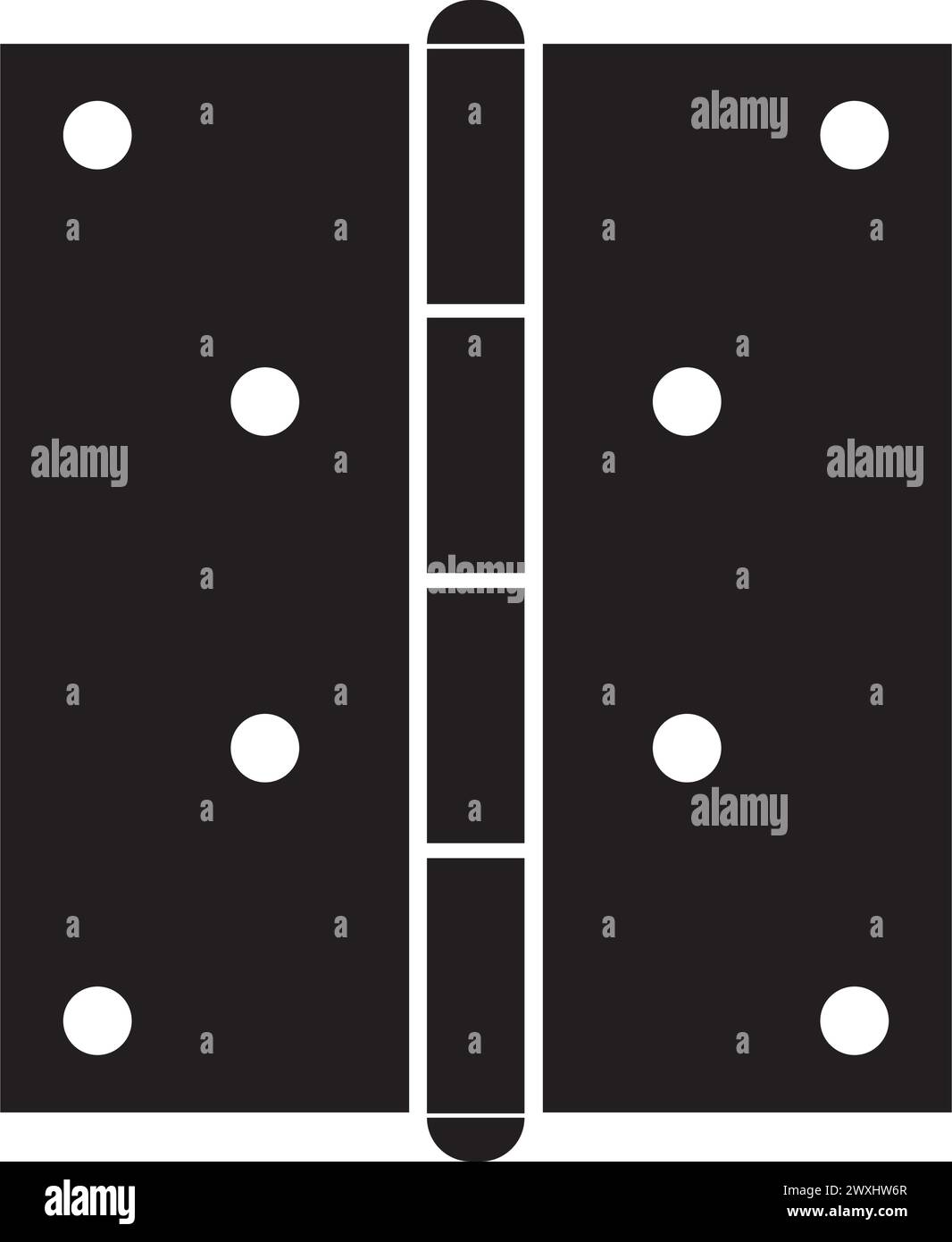 Door hinge icon design template. Trendy style Stock Vector Image & Art ...