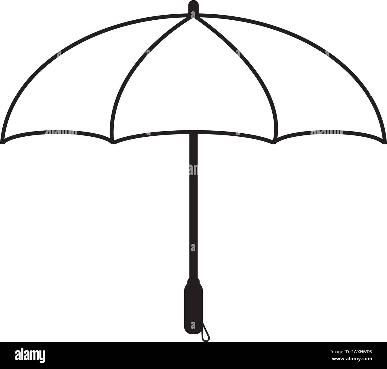 umbrella icon vector illustration symbol design Stock Vector Image ...