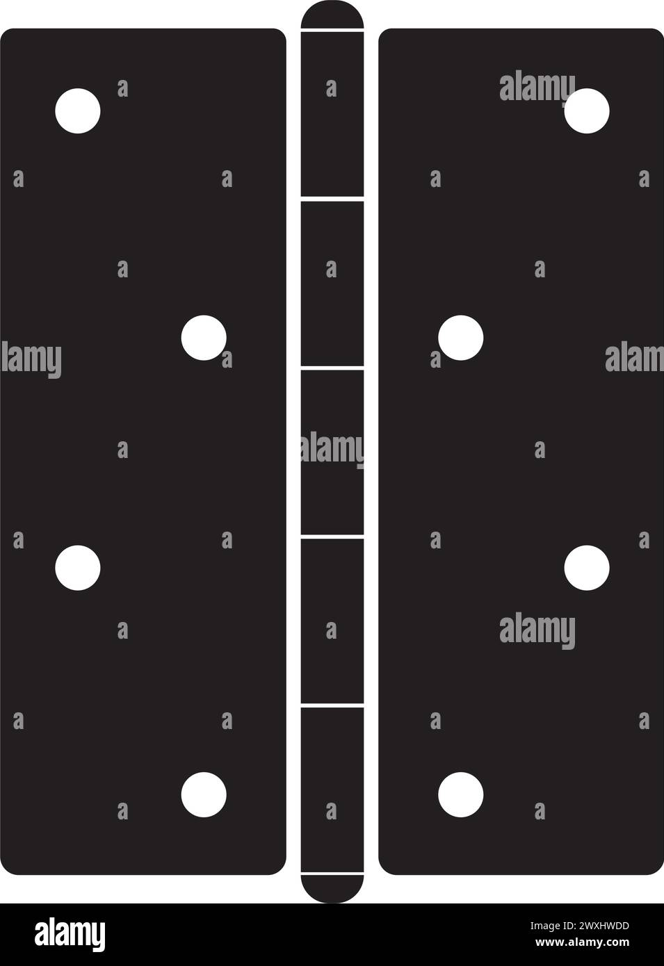 Door hinge icon design template. Trendy style Stock Vector Image & Art ...