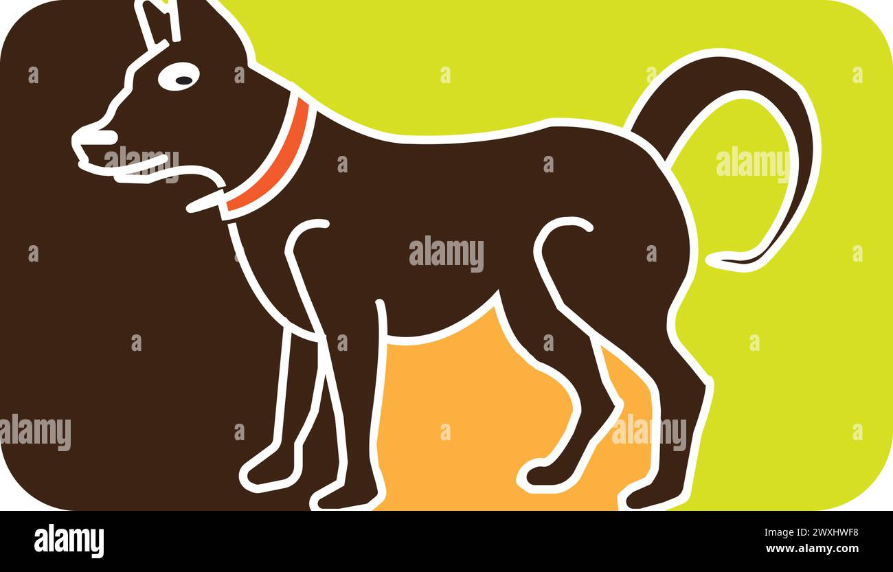 dog icon vector illustration simple design Stock Vector Image & Art - Alamy