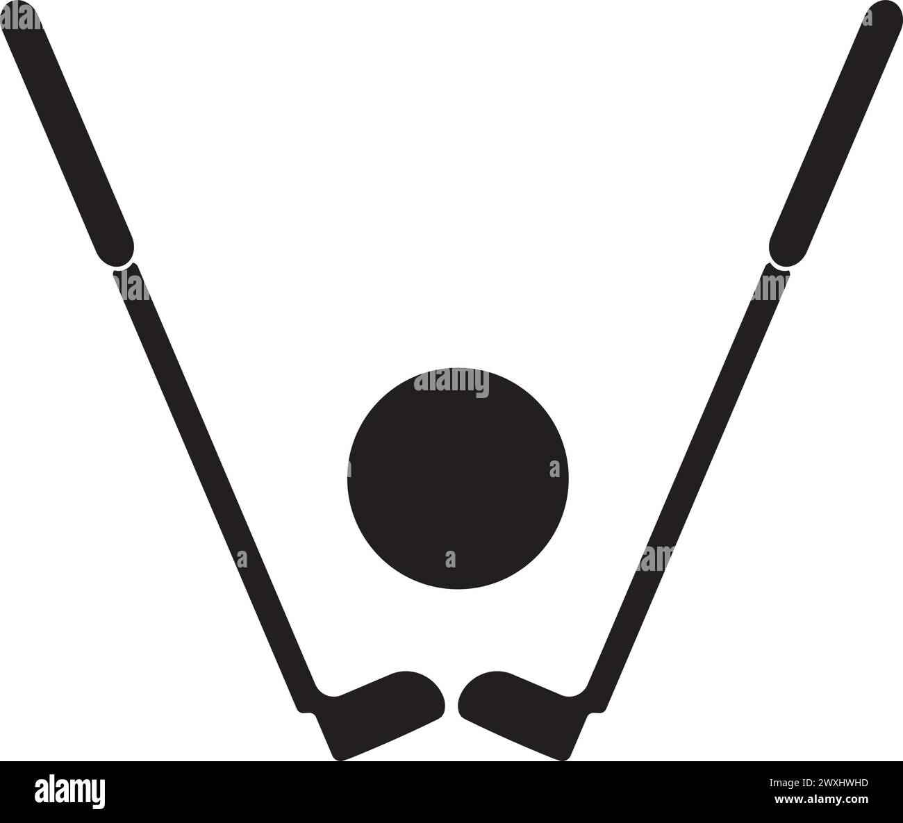 Golf logo icon template hi-res stock photography and images - Alamy