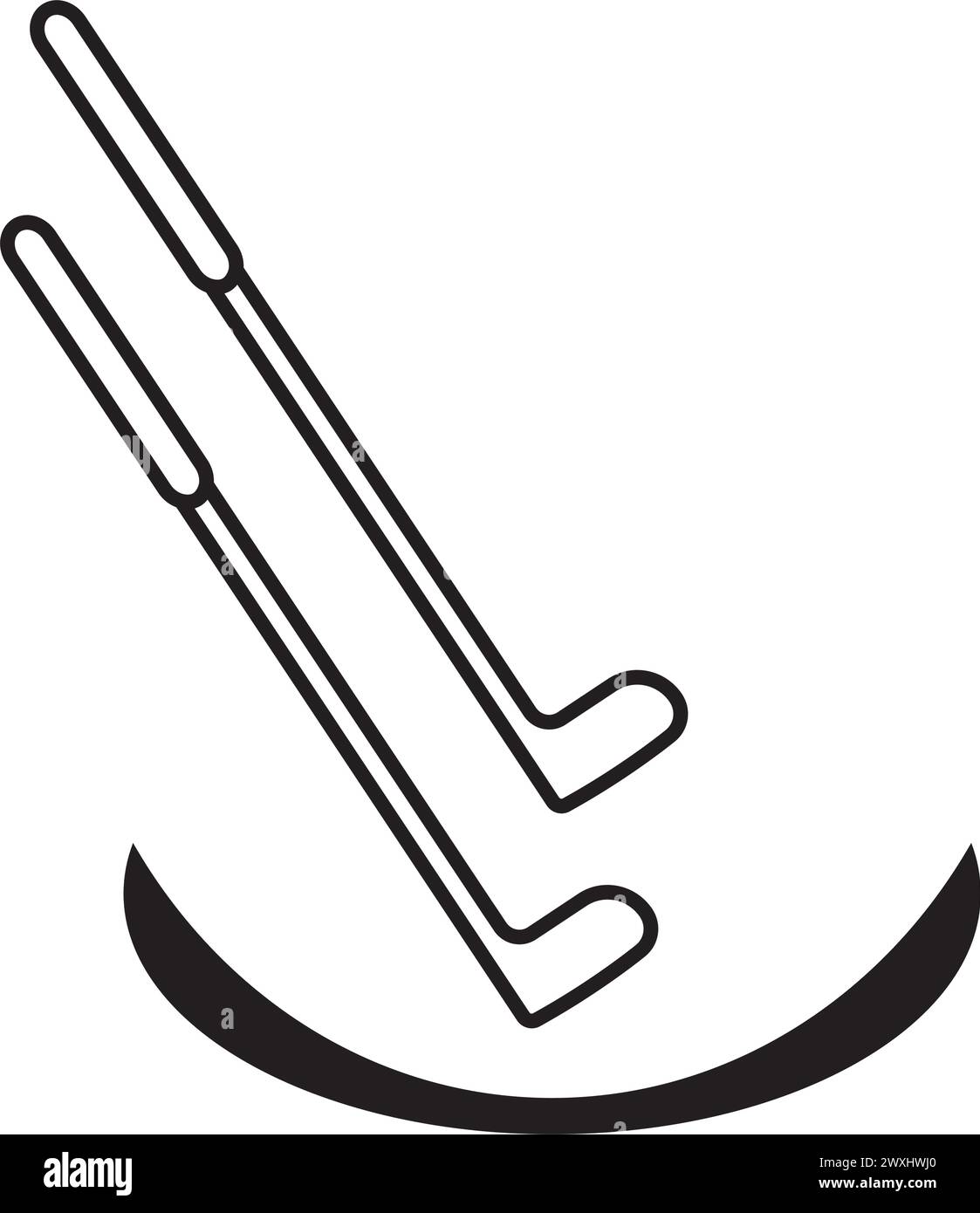 Golf logo icon template hi-res stock photography and images - Alamy