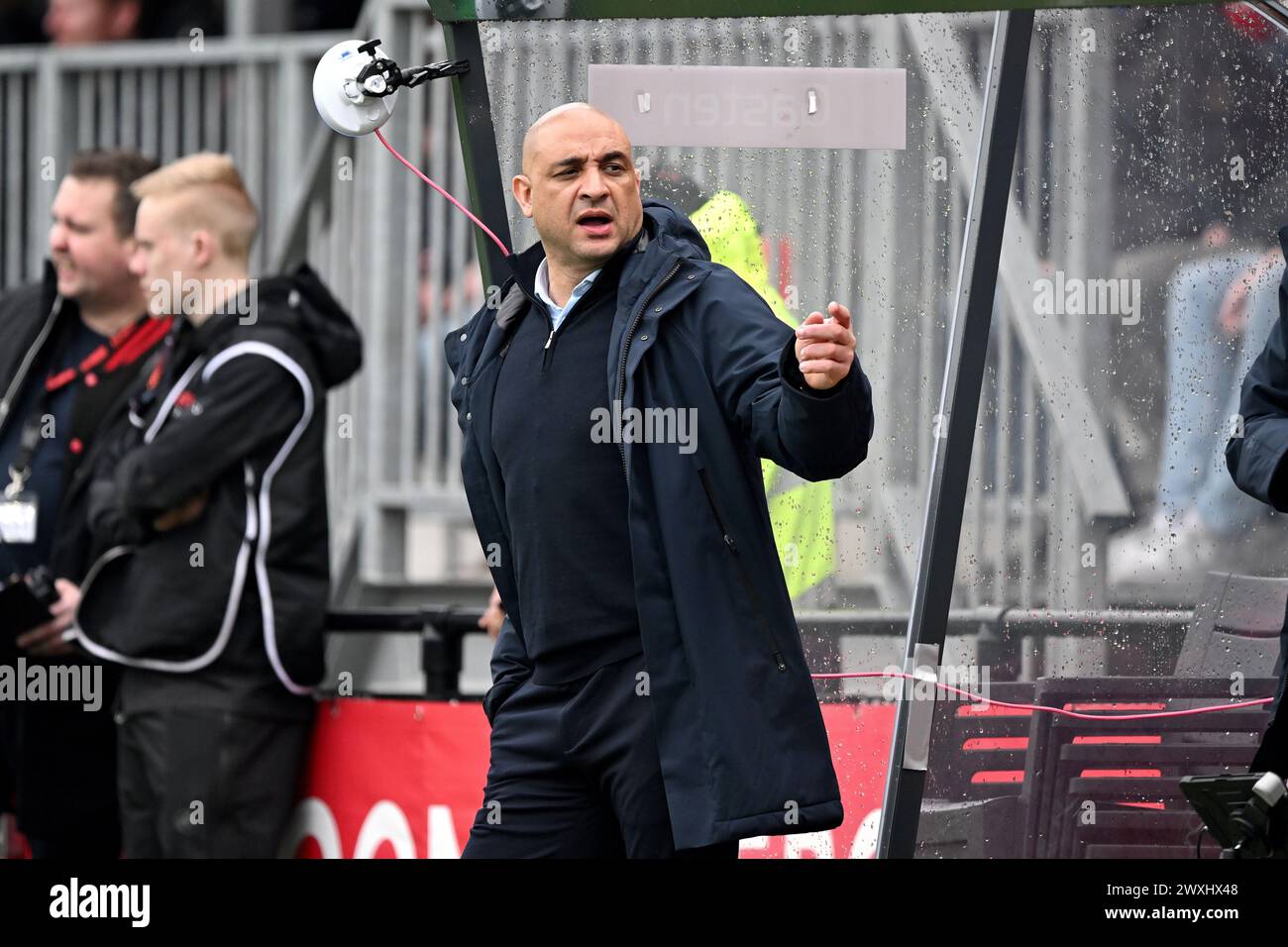 ALMERE - FC Volendam coach Regillio Simons during the Dutch Eredivisie ...