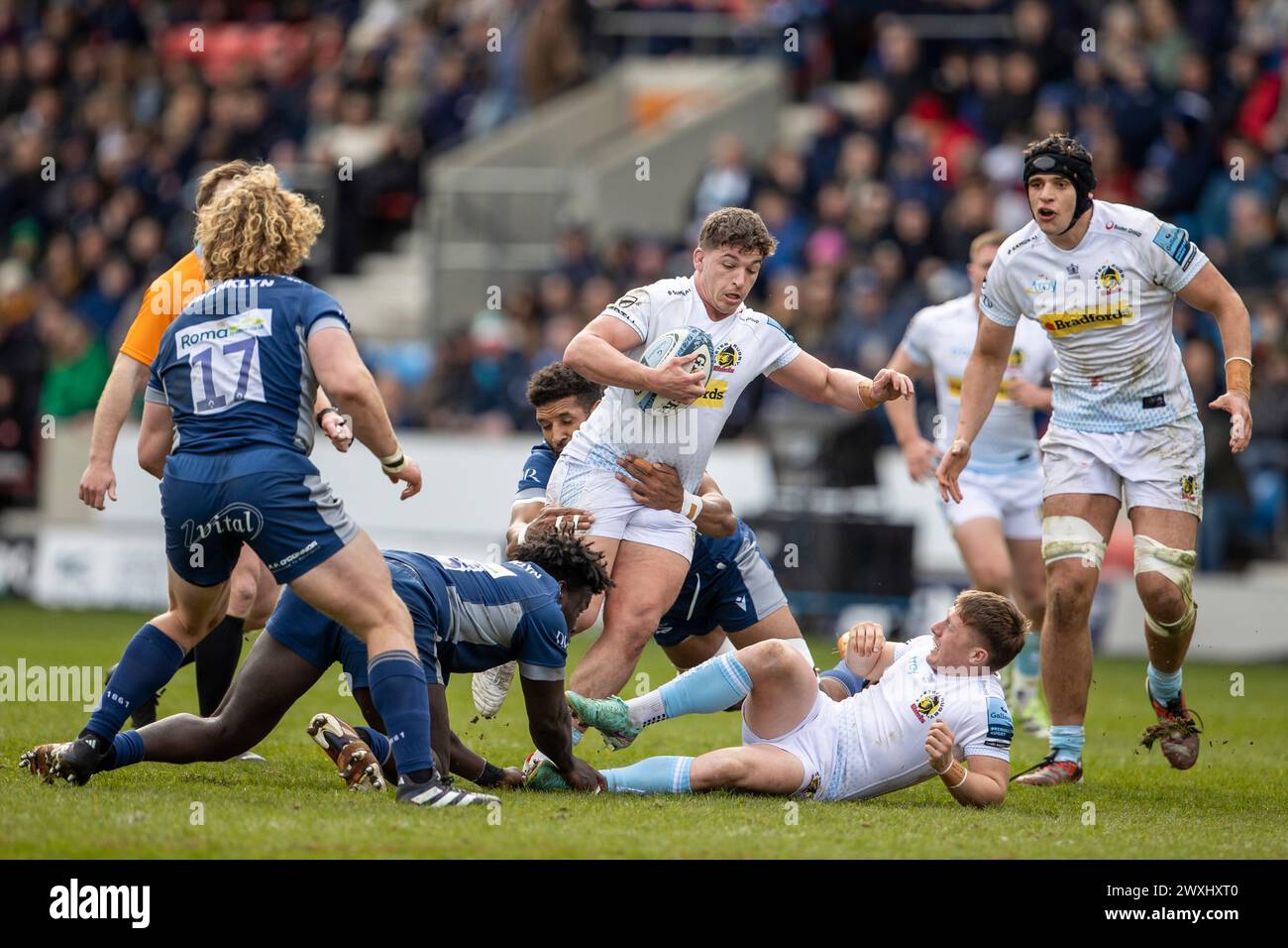 Dan frost of exeter chiefs hi-res stock photography and images - Alamy