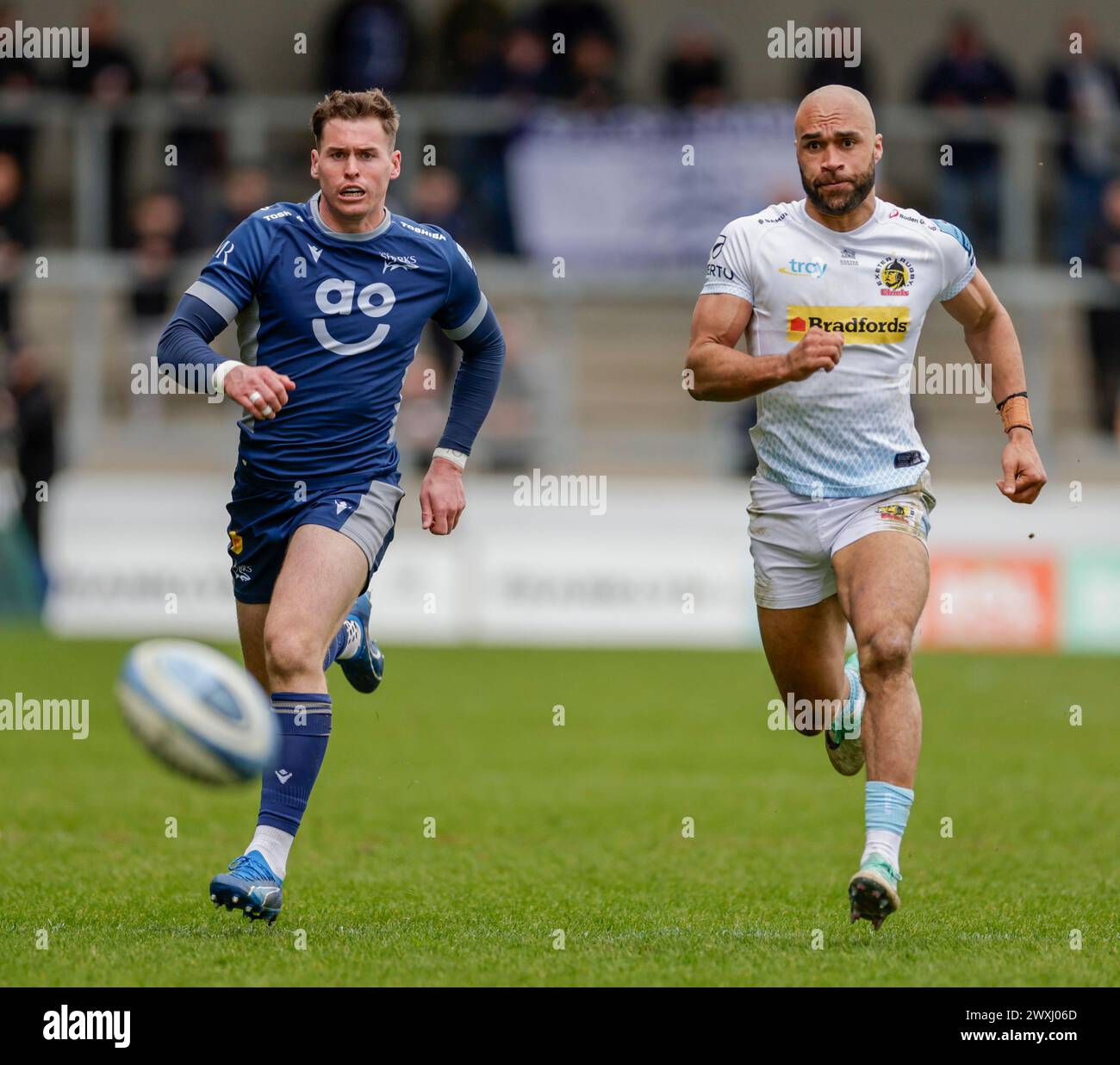 Salford, Lancashire, UK. 31st March 2024; Salford Community Stadium ...