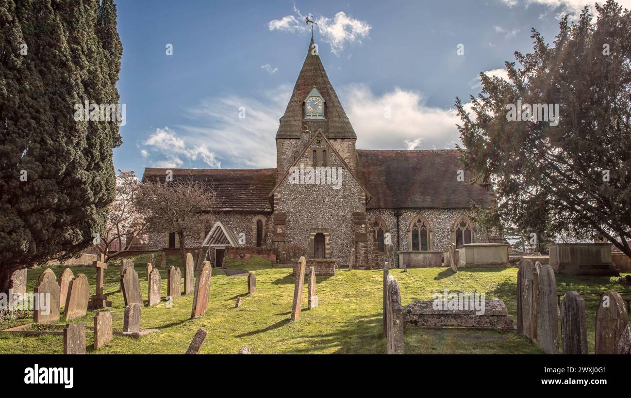 St Margaret's Church, Ditchling Stock Photo - Alamy