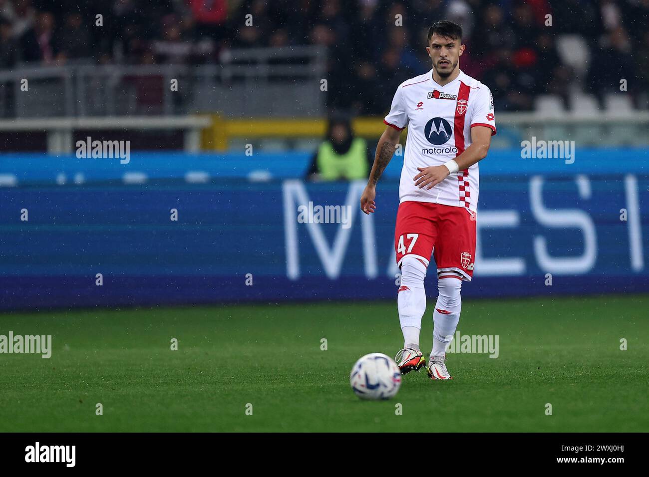Dany Mota of Ac Monza in action during the Serie A match beetween ...