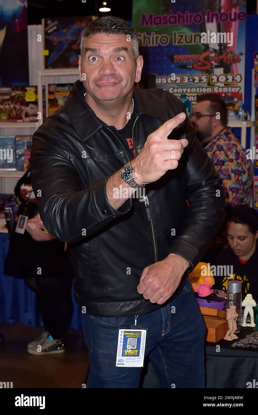 Spencer Wilding auf der WonderCon 2024 im Anaheim Convention Center ...