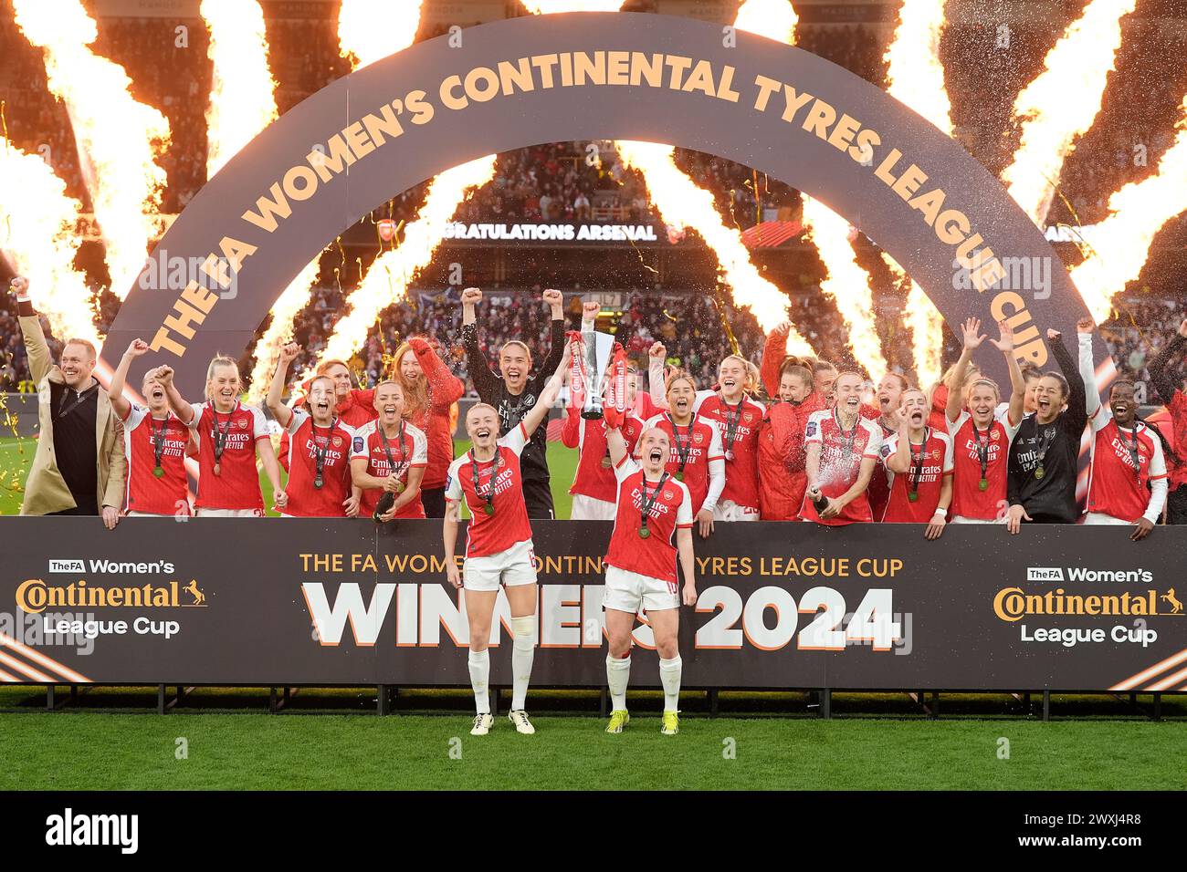 Arsenal continental cup 2024 hi-res stock photography and images - Alamy