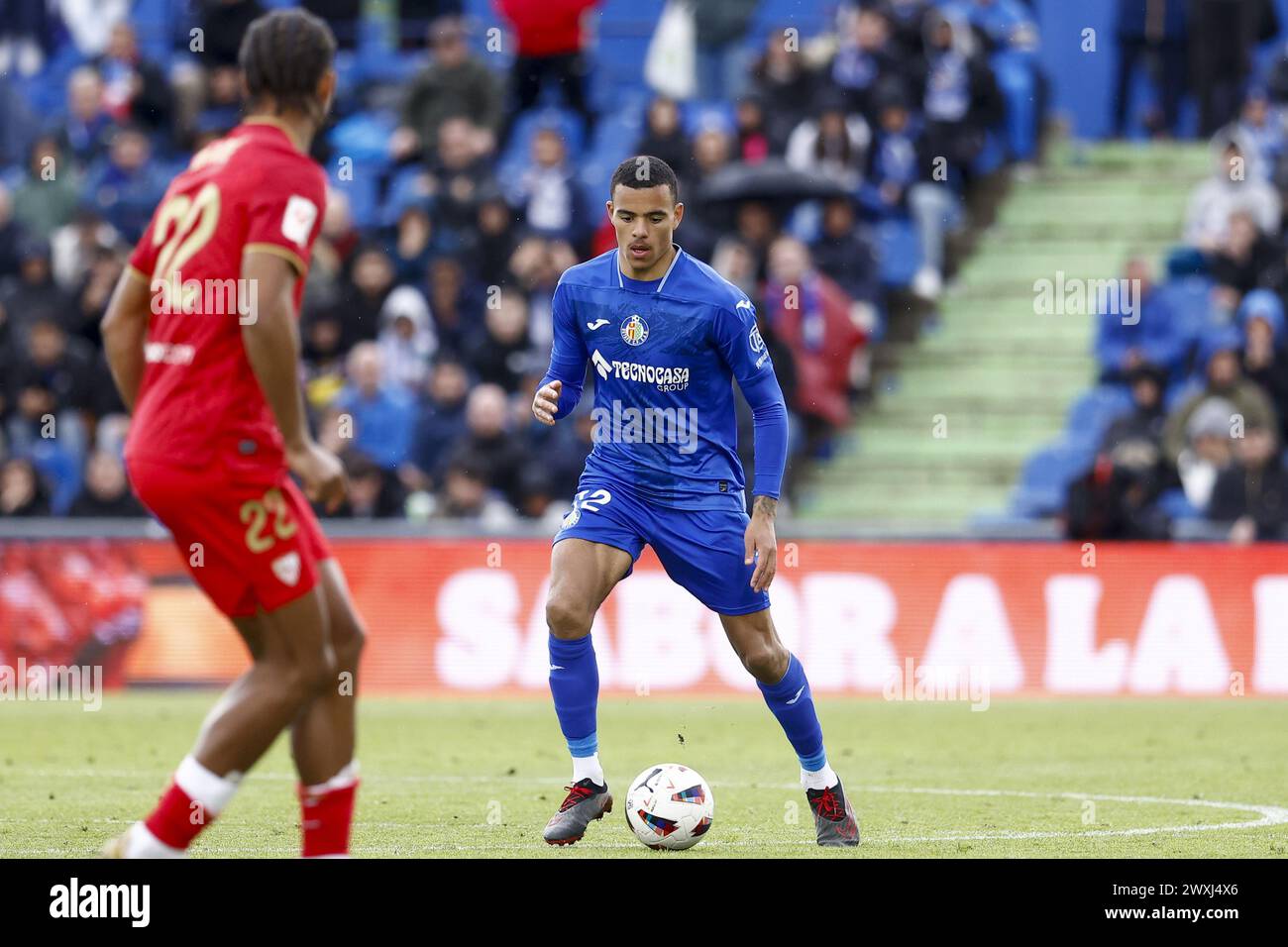 Mason greenwood getafe march 2024 hi-res stock photography and images ...