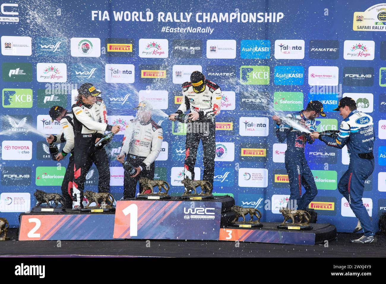 Nairobi, Kenya. 31st Mar, 2024. During Fia World Rally Championship Wrc ...