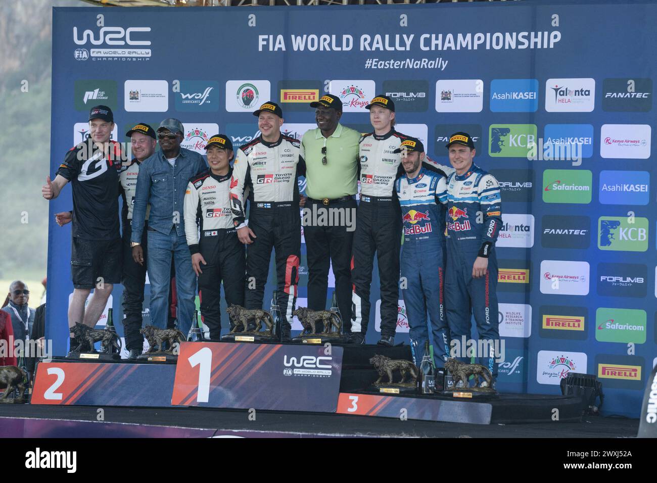 Nairobi, Kenya. 31st Mar, 2024. During Fia World Rally Championship Wrc ...