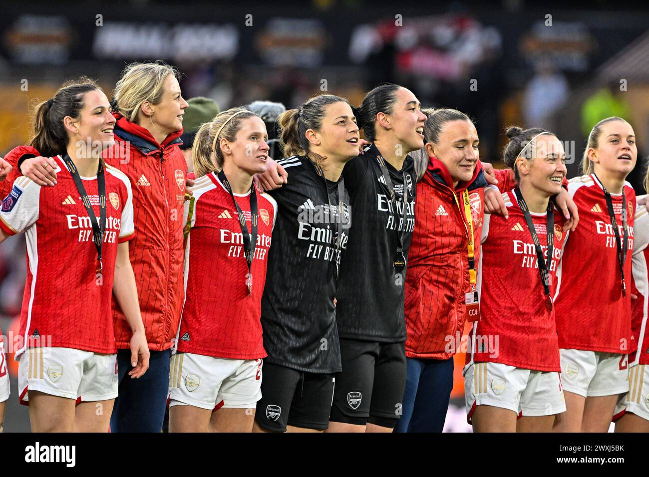 Women's fa cup trophy 2024 hi-res stock photography and images - Alamy