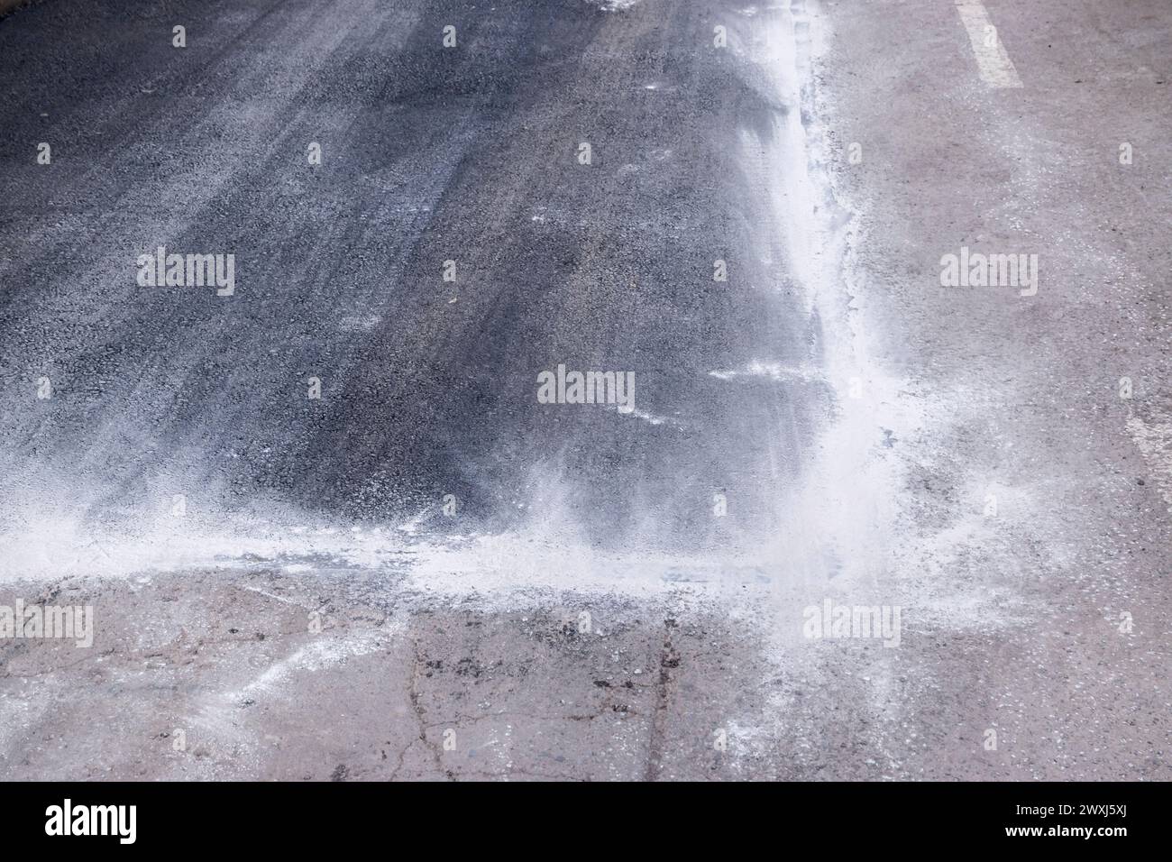Patch repaired road hi-res stock photography and images - Alamy