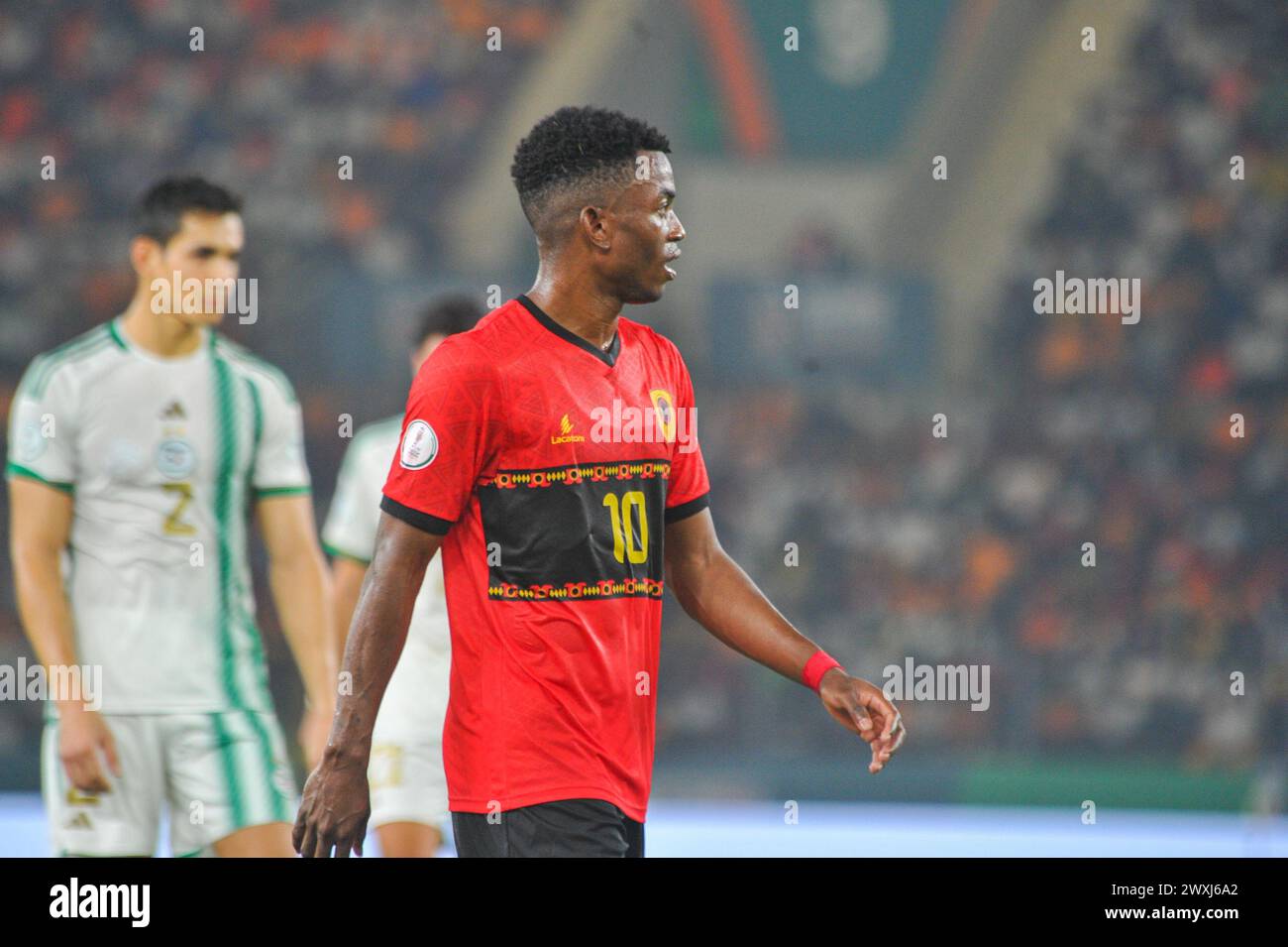 ABIDJAN, COTE D'IVORE - JANUARY 15; Gelson Dala of Angola during the ...