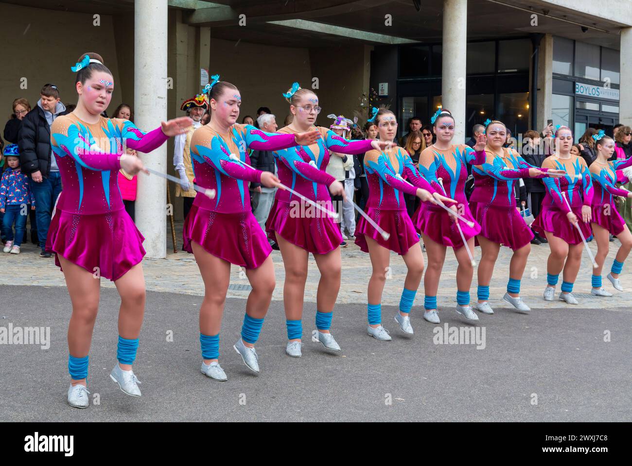 Lyme regis majorettes hi-res stock photography and images - Alamy