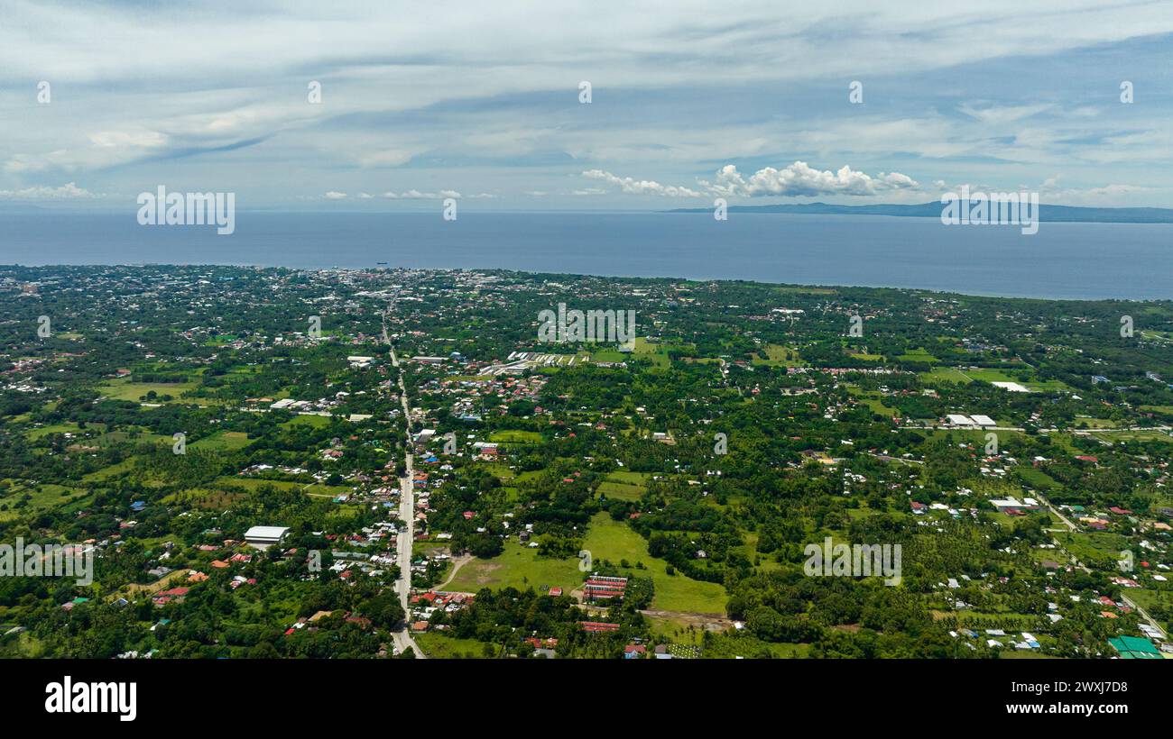 Dumaguete city is the capital of Negros Oriental, Philippines Stock ...