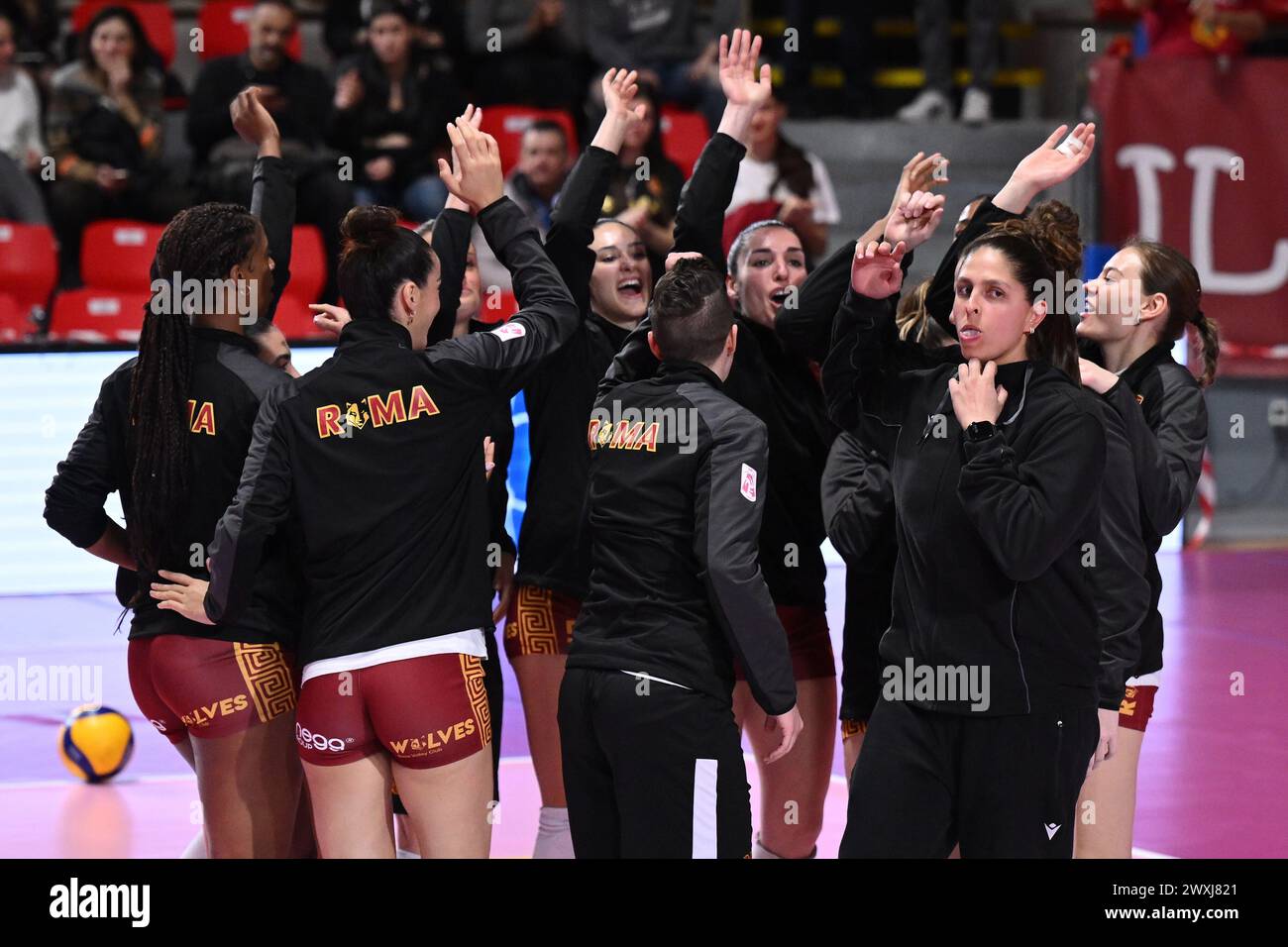 Rome, Italy. 31st Mar, 2024. Aeroitalia Smi Roma Volley during the ...