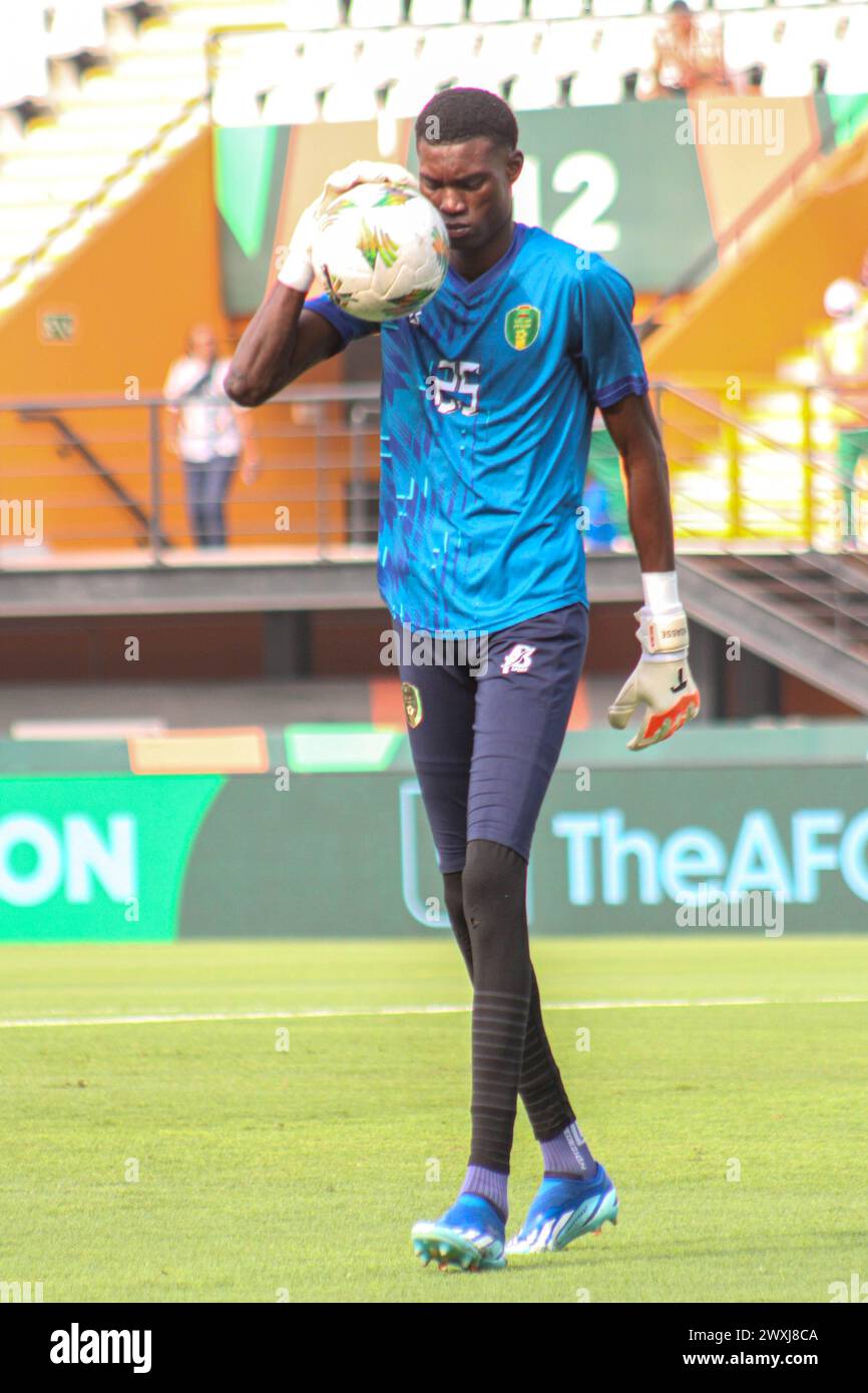 ABIDJAN, COTE D IVOIRE - JANUARY 29; during the TotalEnergies Caf ...