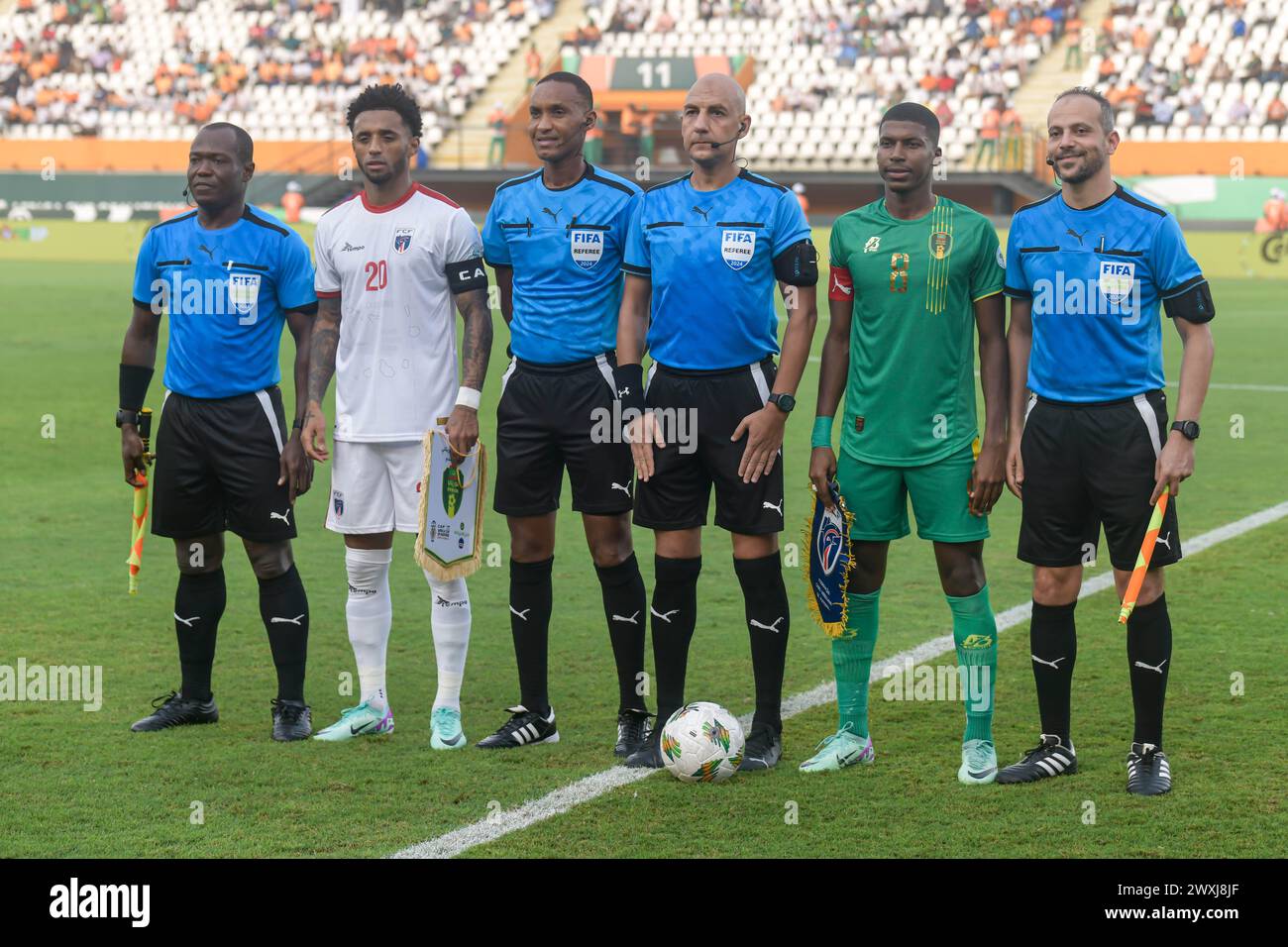 ABIDJAN, COTE D IVOIRE - JANUARY 29; Cape Verde and Mauritania during ...