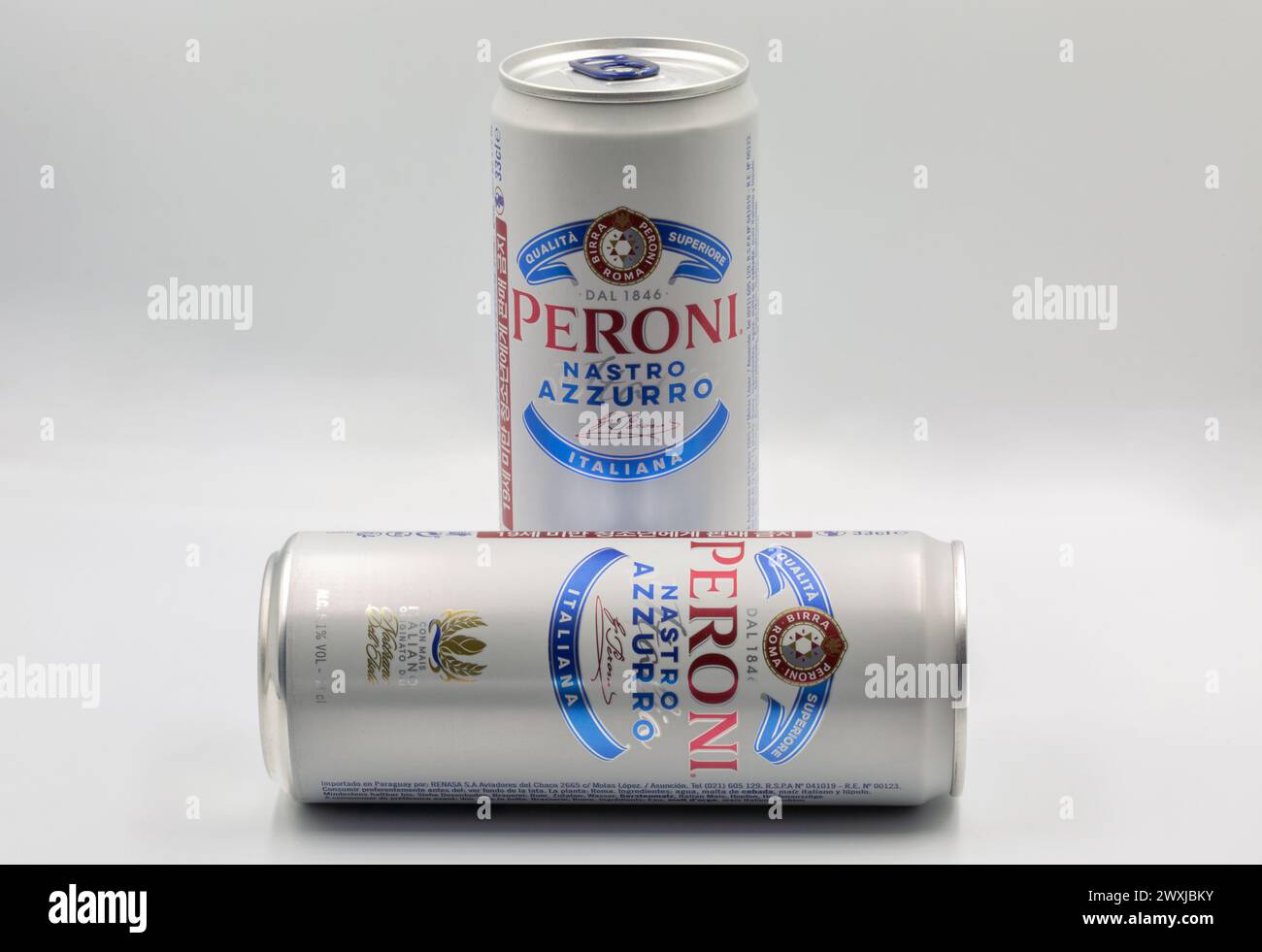 Peroni beer logo hi-res stock photography and images - Alamy