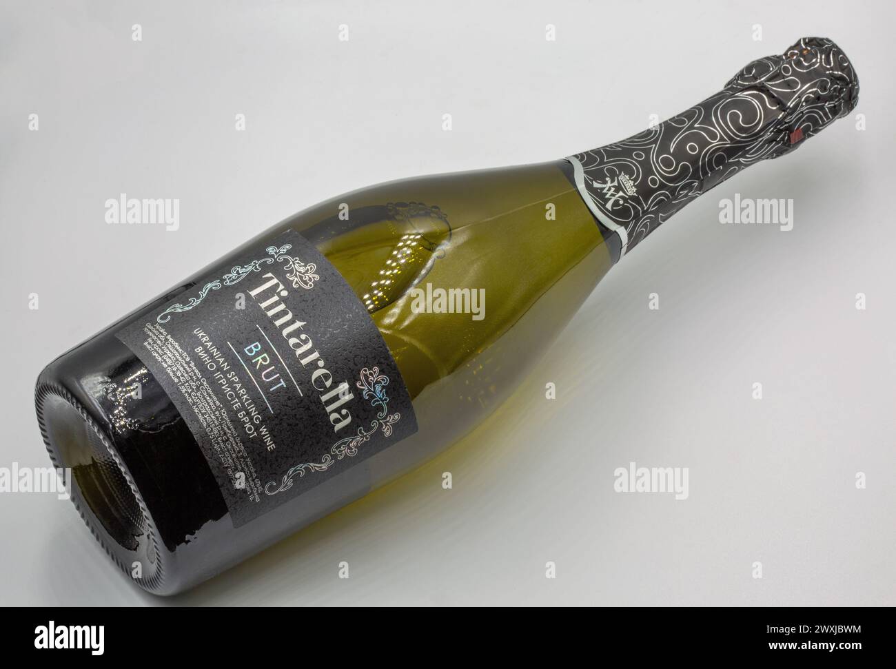 Kyiv, Ukraine - August 18 2023: Studio shoot of Tintarella brut Villa ...