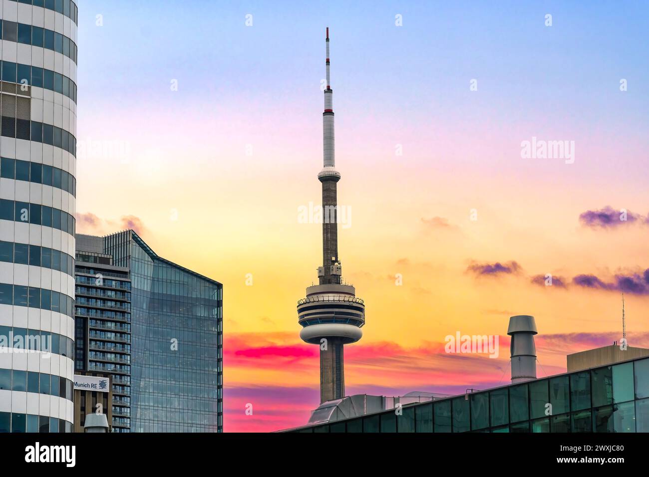 Canadian tower hi-res stock photography and images - Alamy