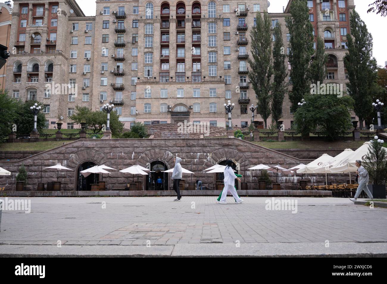 Civilian life in Kyiv, Ukraine Stock Photo - Alamy