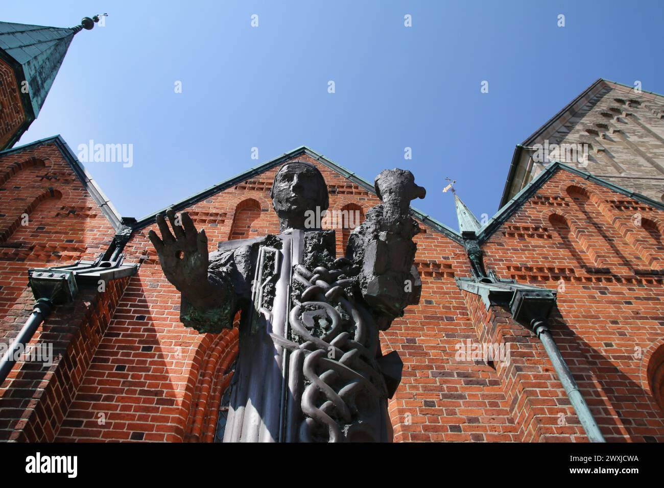 Saint ansgar statue hi-res stock photography and images - Alamy