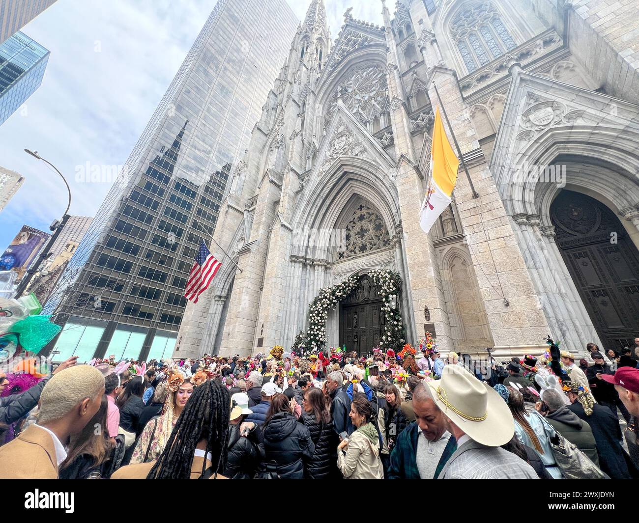 New York City, United States. 31st March, 2024. Thousands of people ...