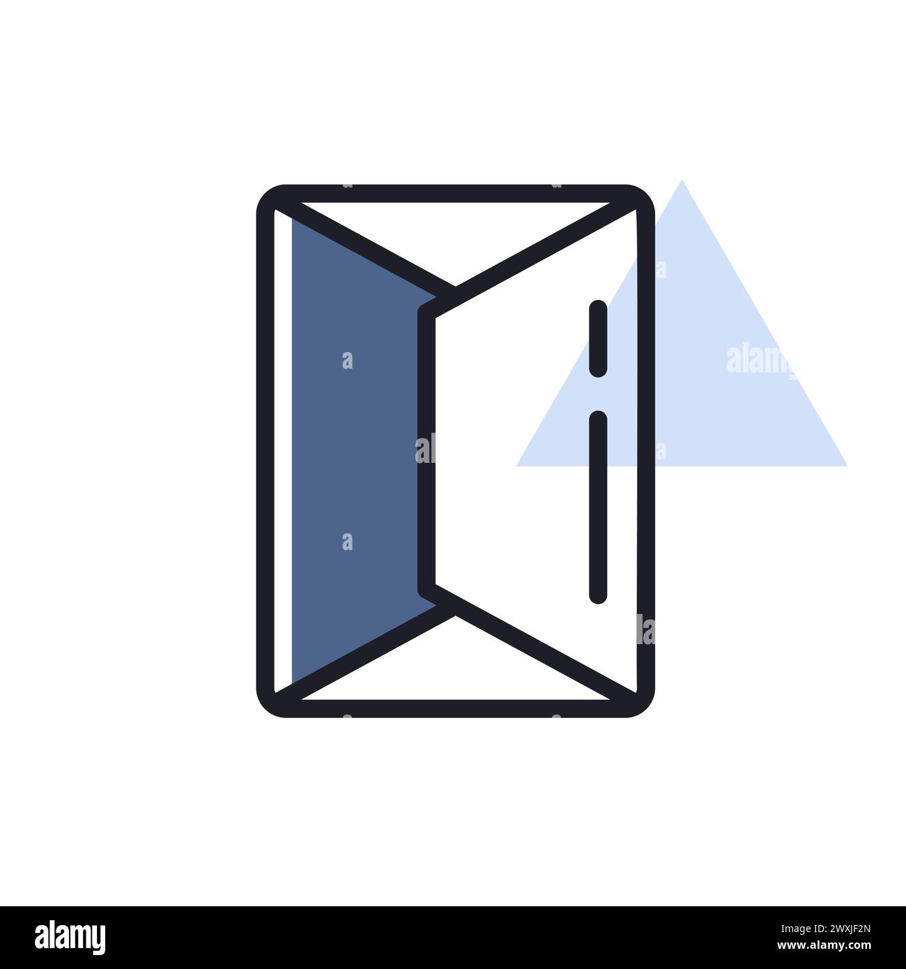 Block of butter package vector icon. Dairy product sign. Graph symbol ...