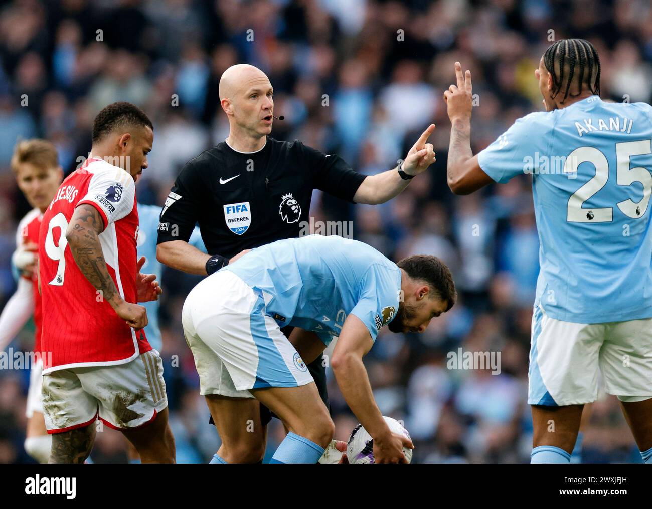 Etihad Stadium, Manchester, UK. 31st Mar, 2024. Premier League Football ...