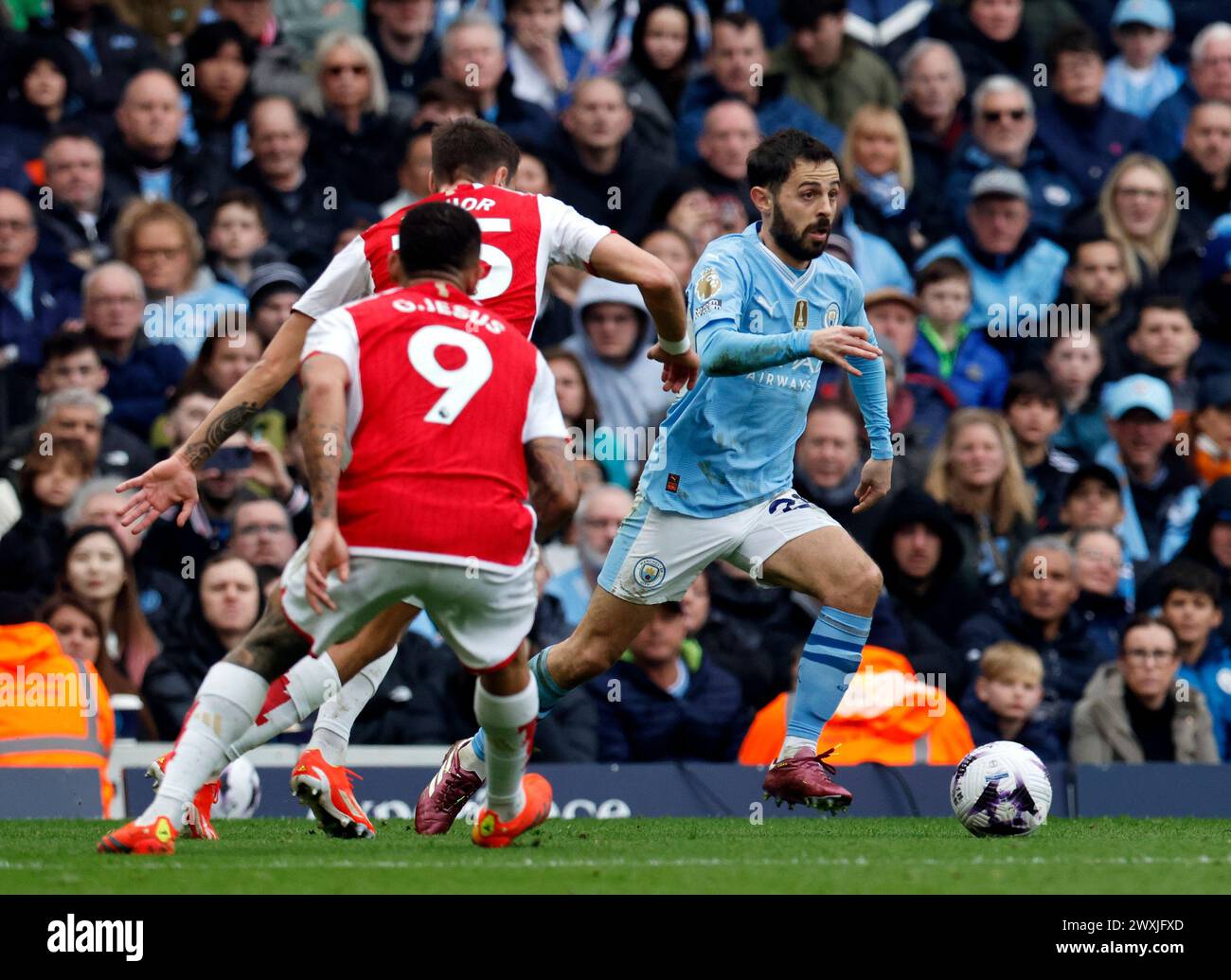 Etihad Stadium, Manchester, UK. 31st Mar, 2024. Premier League Football ...