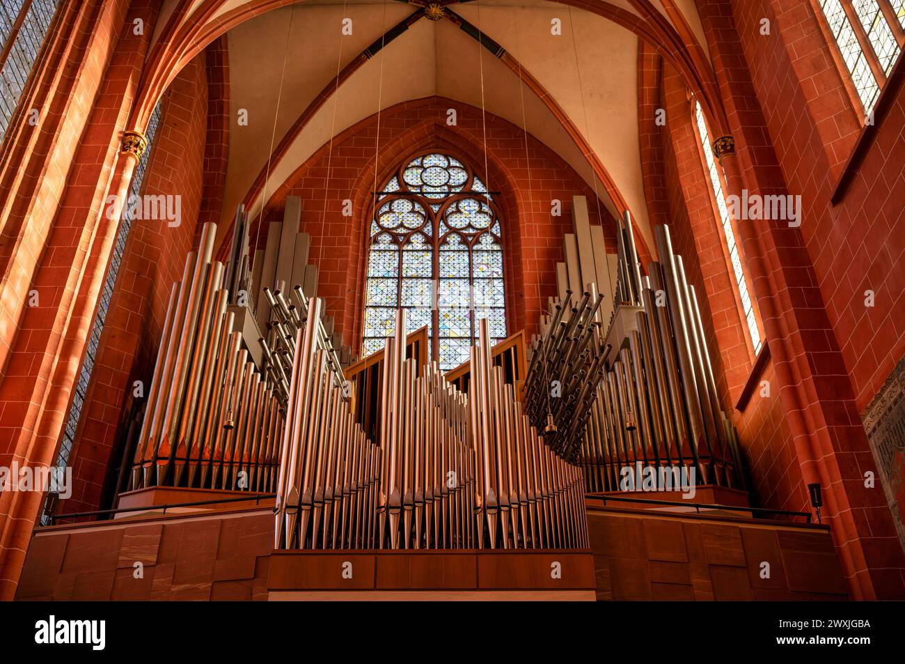 Cathedral organ, Klais organ, St Bartholomew's Cathedral, Frankfurt am ...
