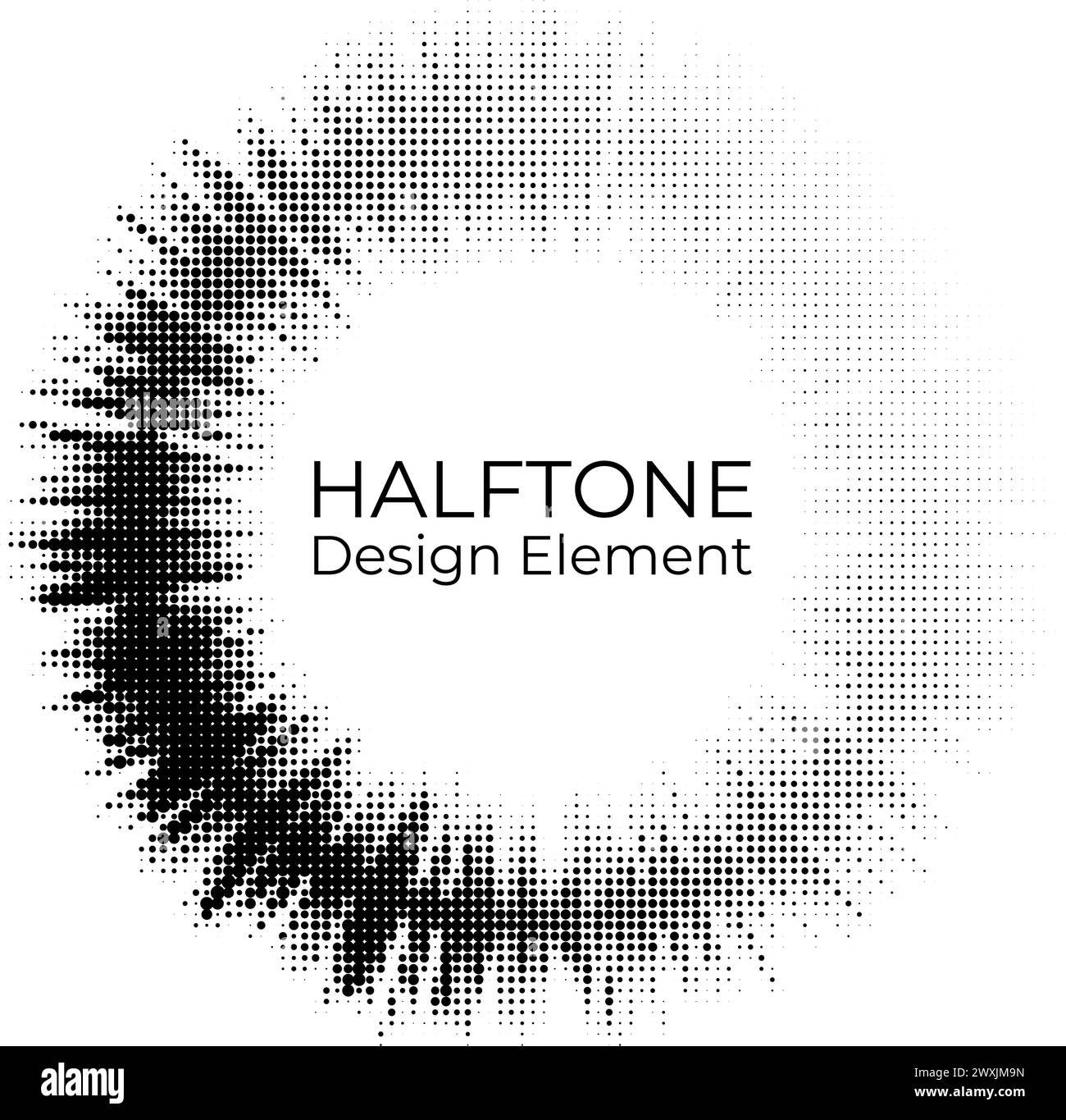 Radial dot emblem hi-res stock photography and images - Alamy