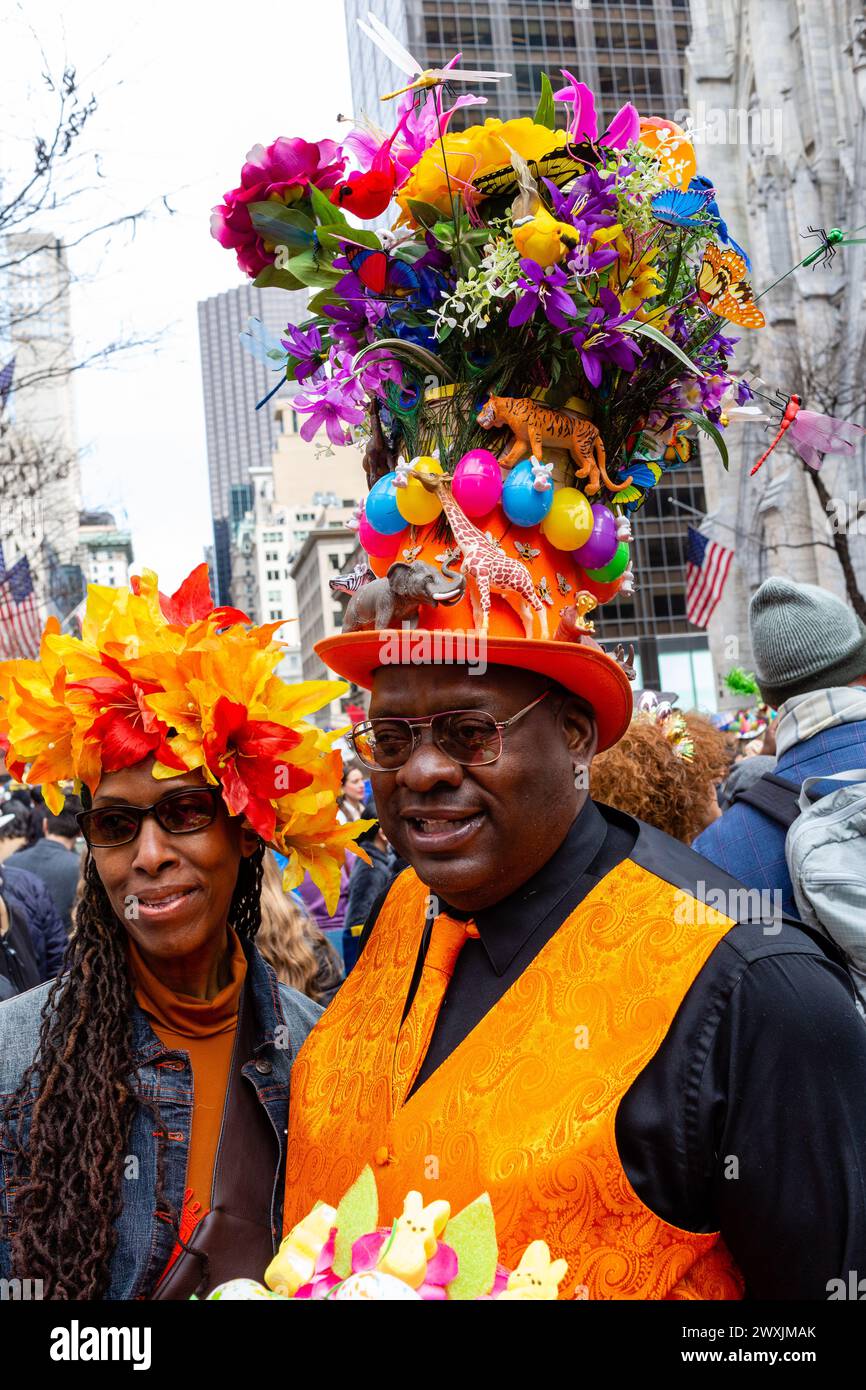 2024 nyc easter parade hi-res stock photography and images - Alamy