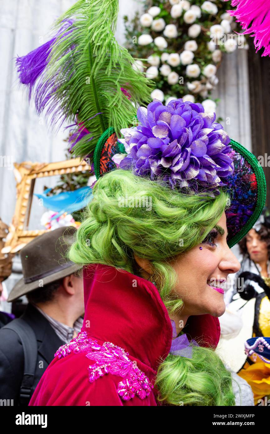 2024 nyc easter parade hi-res stock photography and images - Alamy