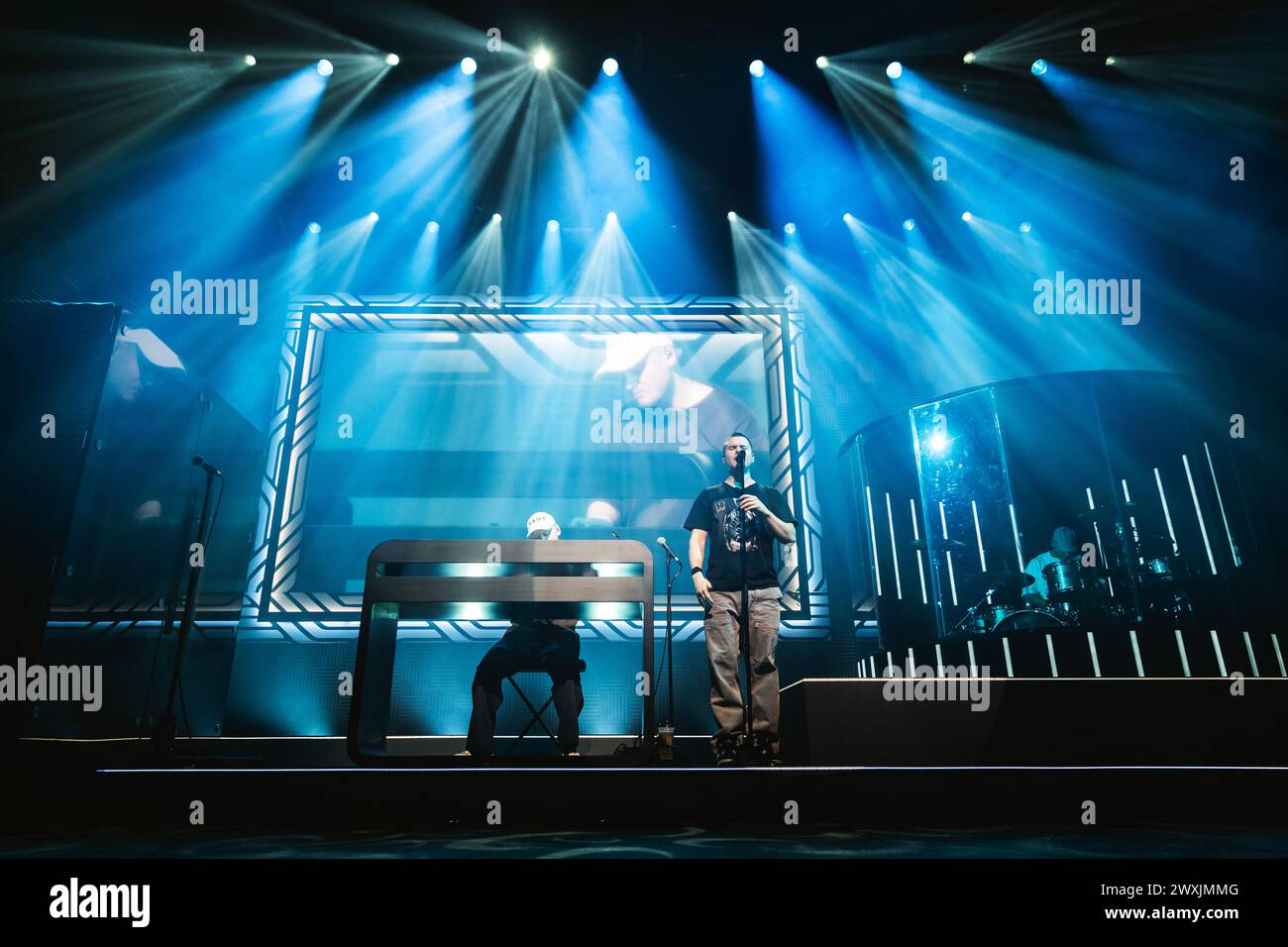 Copenhagen, Denmark. 30th Mar, 2024. The Danish band Lukas Graham ...