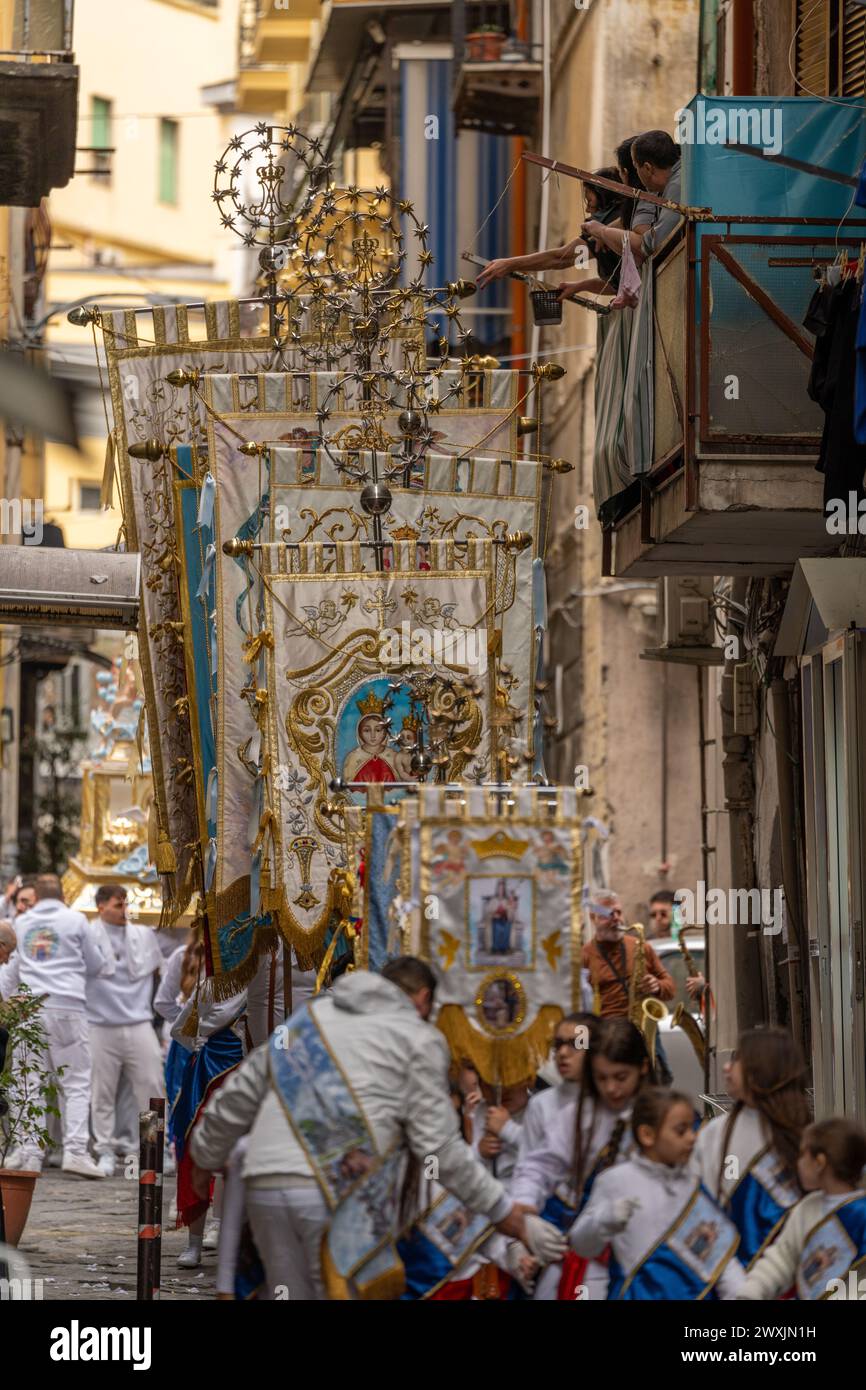 Procession brotherhoods on easter sunday hi-res stock photography and ...
