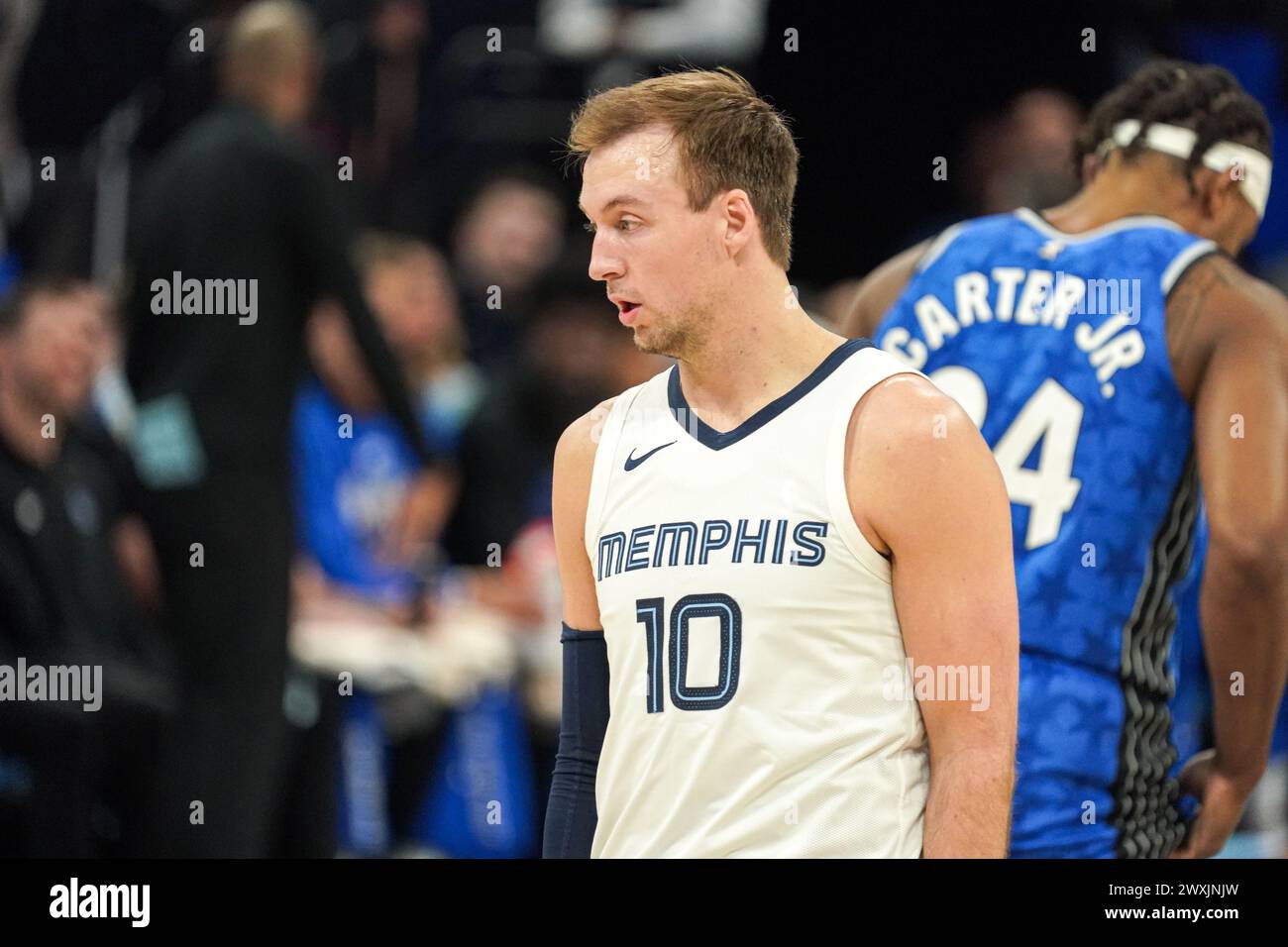 Orlando, Florida, USA, March 30, 2024, Memphis Grizzlies guard Luke ...