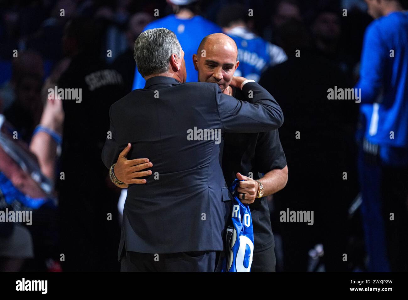 Orlando, Florida, USA, March 30, 2024, Former NBA player Carlos Alberto ...