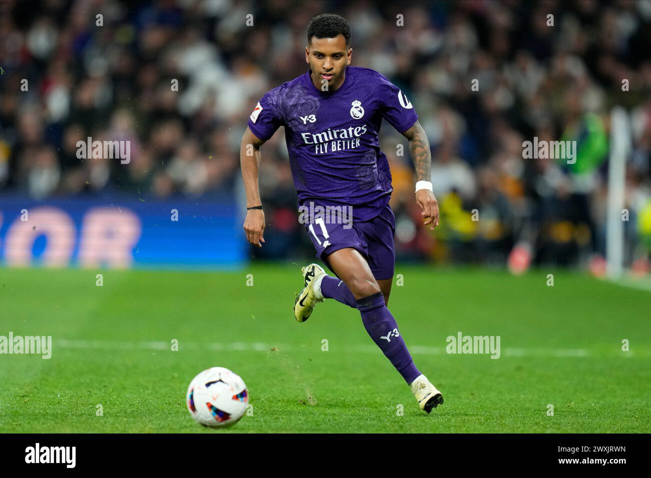 Rodrygo Goes of Real Madrid during the La Liga match between Real ...