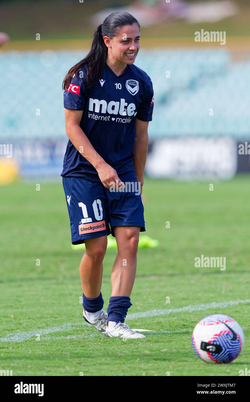 Sydney, Australia. 31st Mar, 2024. Alex Chidiac of Melbourne Victory ...